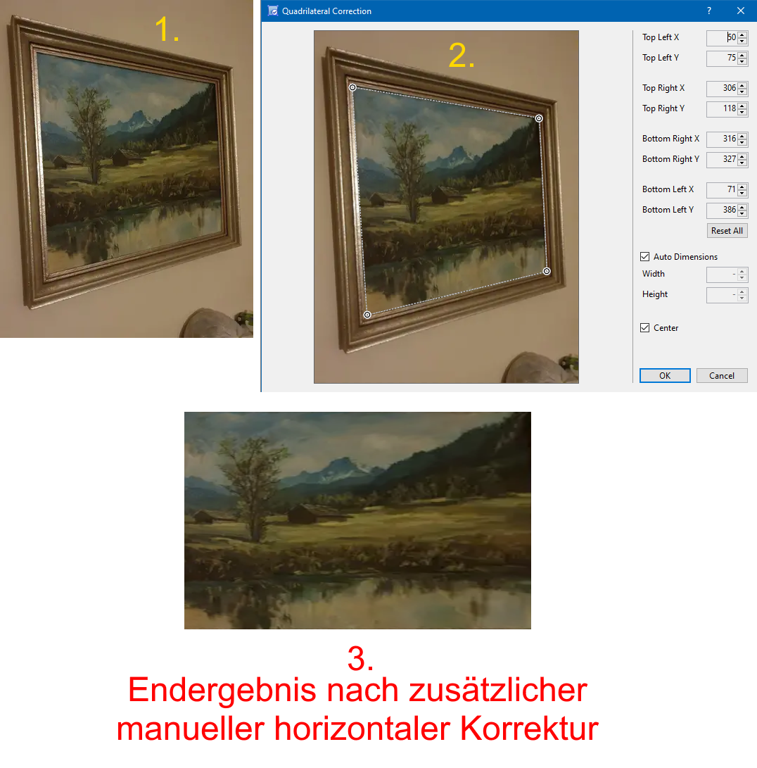 Ent- und Verzerren von Bildern/Fotos (Bildbearbeitung ...