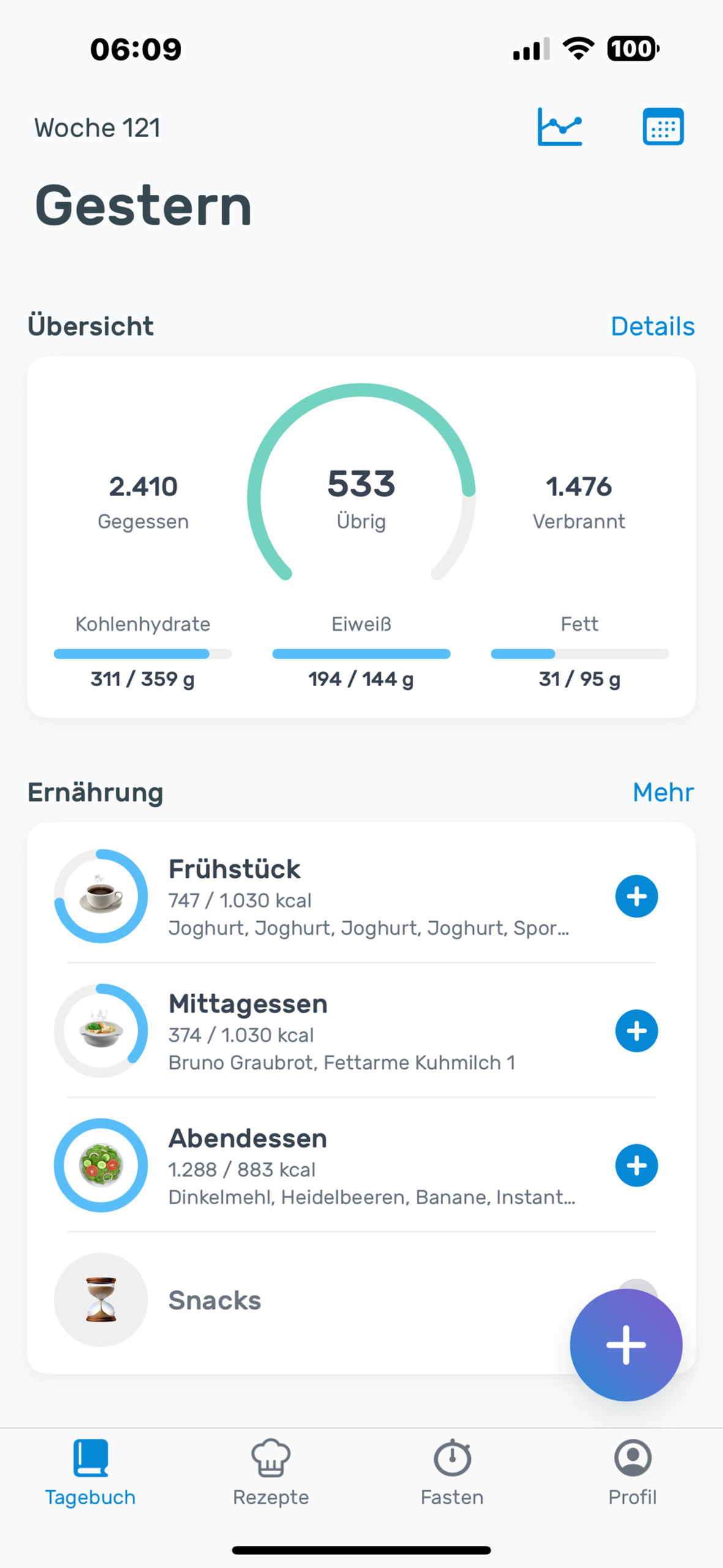 Erfahrungen/ Abnehmen mit YAZIO Kcal tracken, Fitnesswatch? (Diät ...