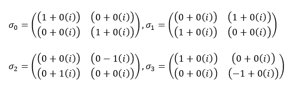 Erklärung zu den Pauli Matrizen? (Schule, Mathematik, lineare Algebra)