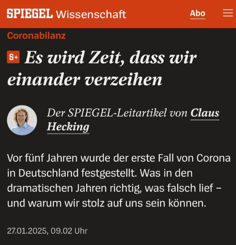 Es wird Zeit, dass wir einander verzeihen? (Deutschland)