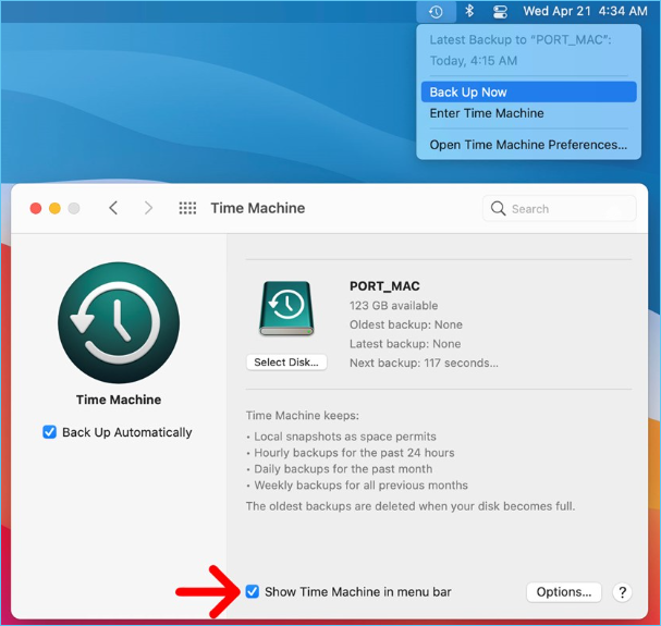 Externe Festplatte und Time Machine gleichzeitig nicht ehr möglich? (Apple, MacBook, Backup)
