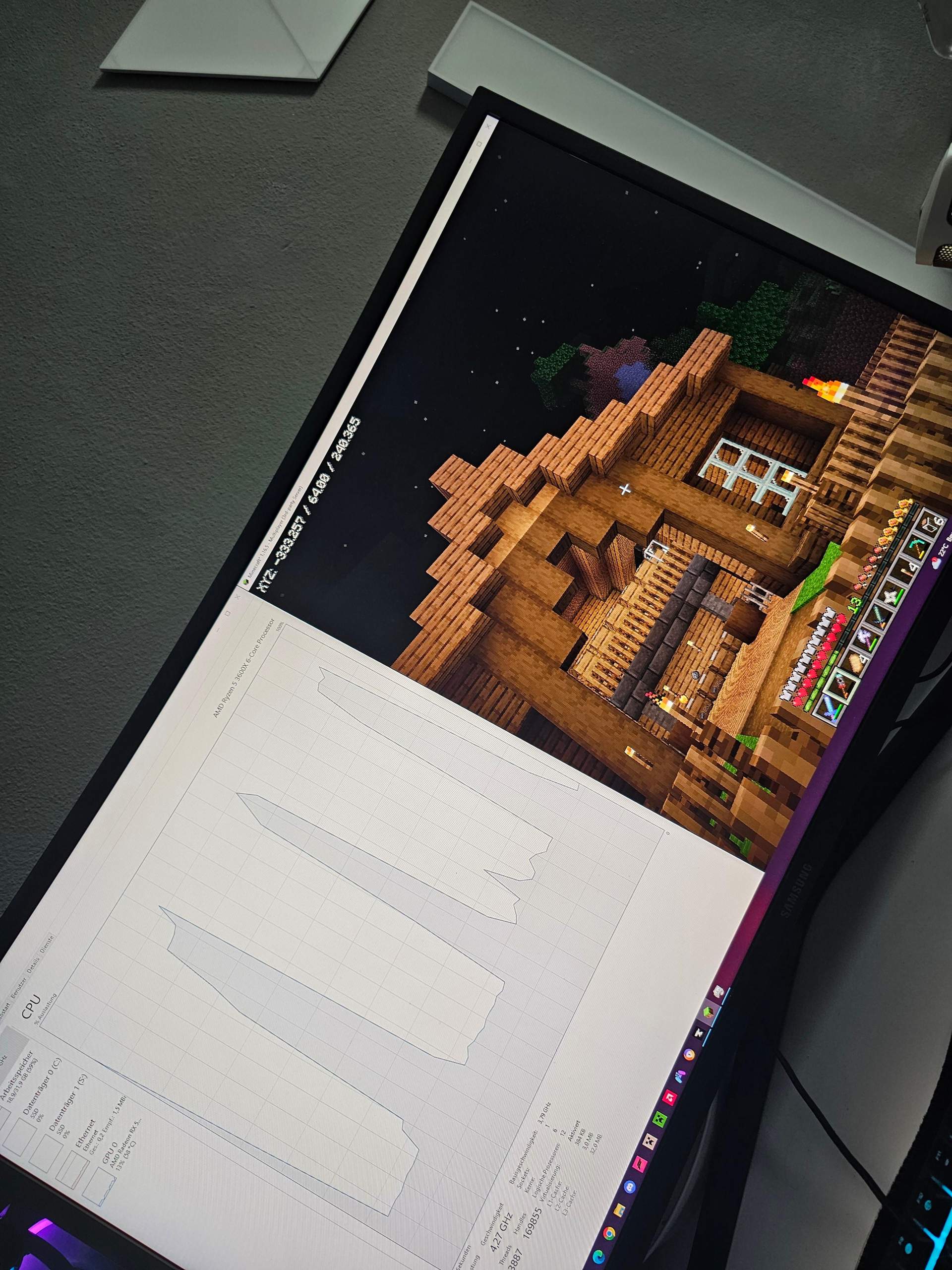 Extreme CPU peaks bei Minecraft mit mods wie auch ohne mods. Kann mir jemand helfen das Problem ...