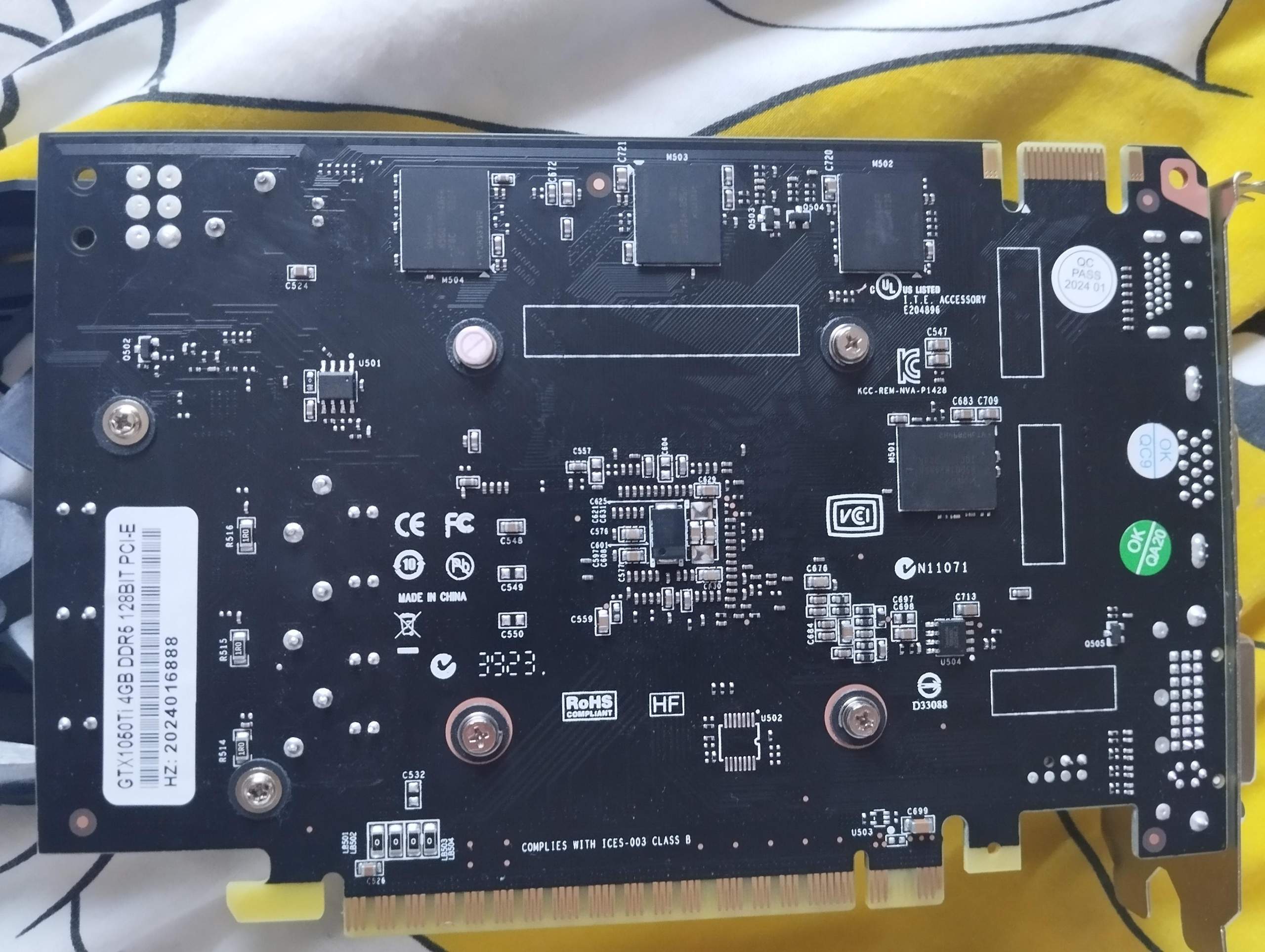 Fake gtx 1050ti? (Grafikkarte)