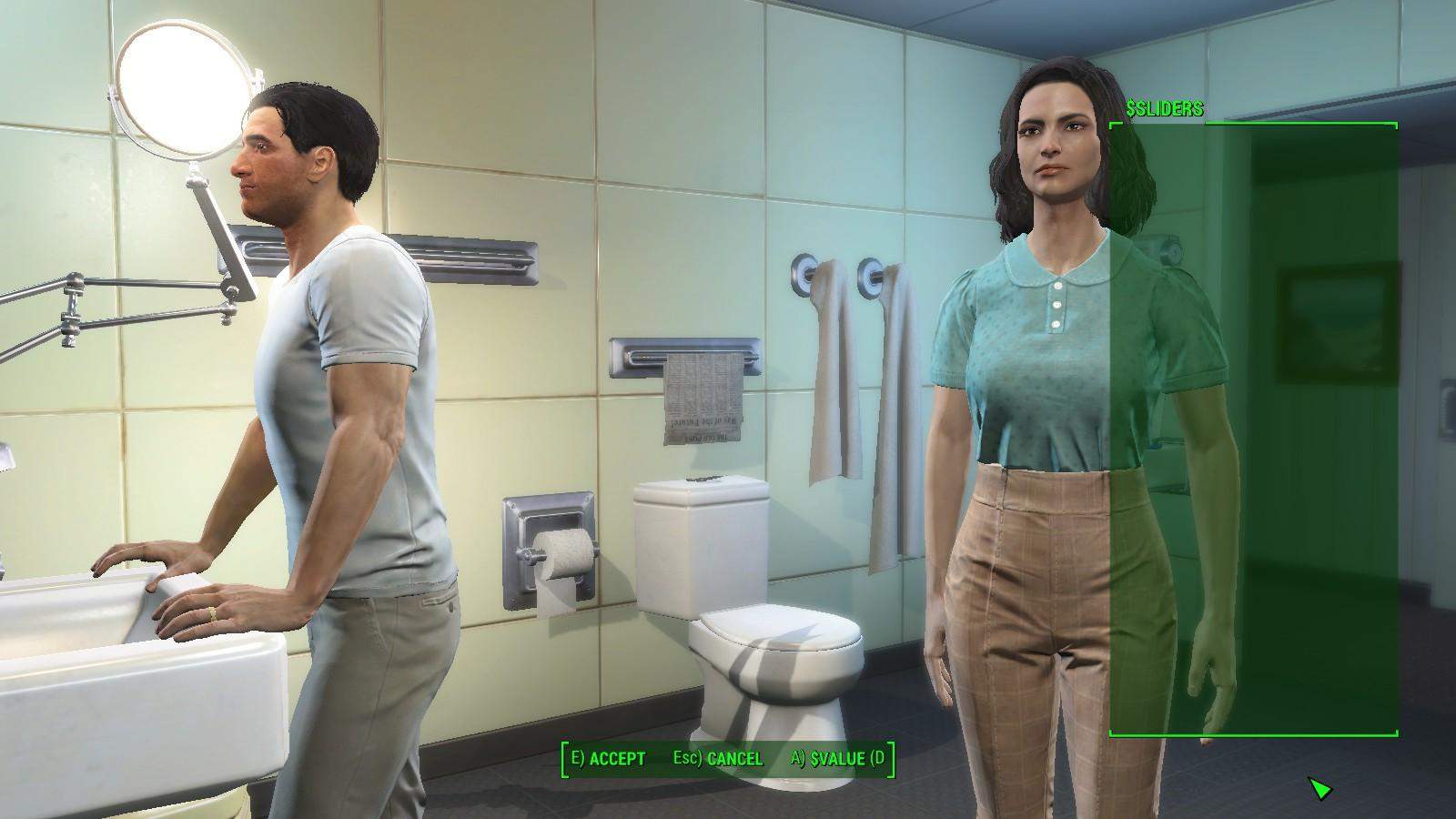 [Fallout 4-Mods] Warum habe ich keine Bodyslider? (Games, Gaming, Modding)