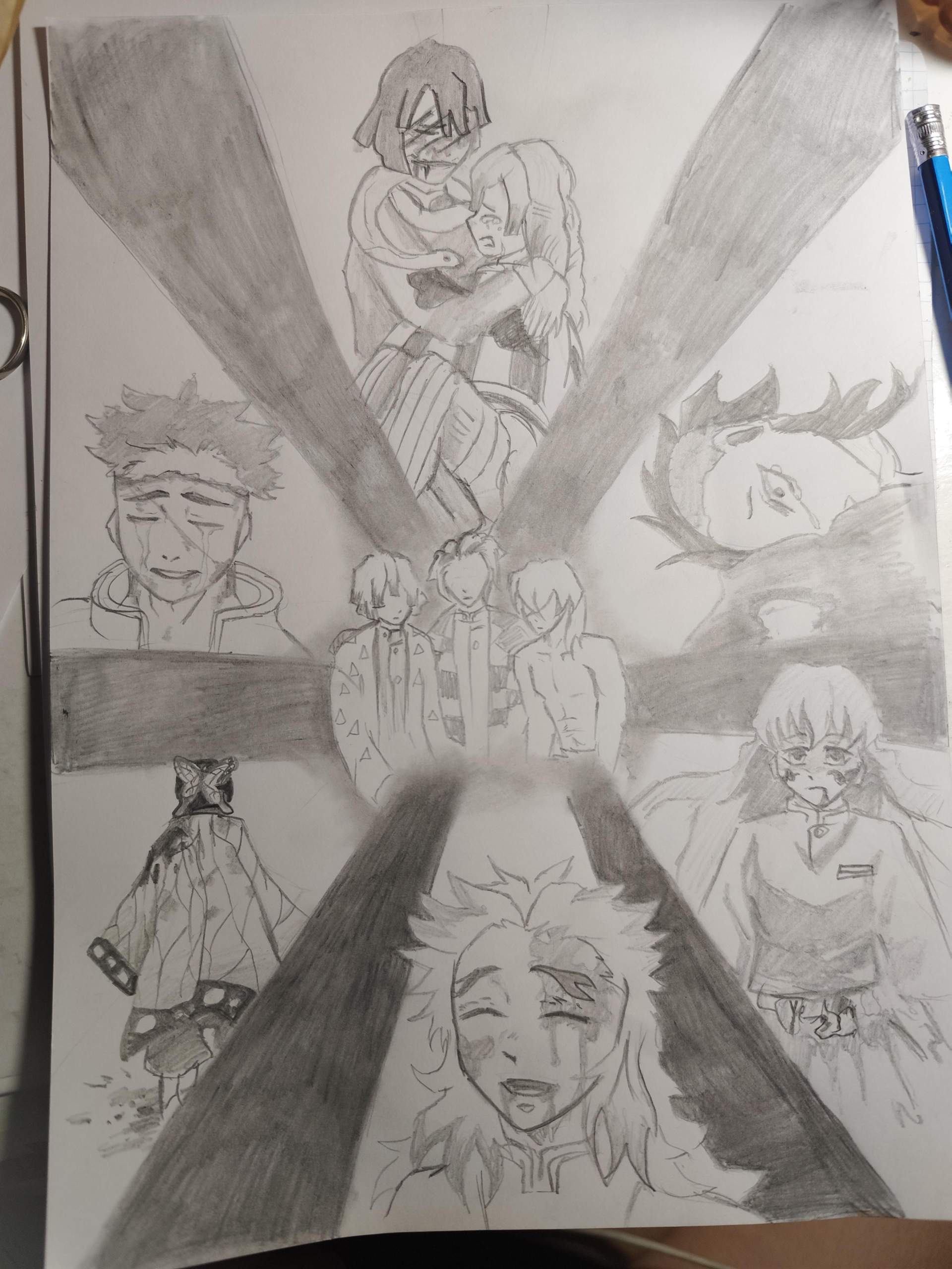 Fanart Demon Slayer (Spoiler) (Film, Serie, Manga)