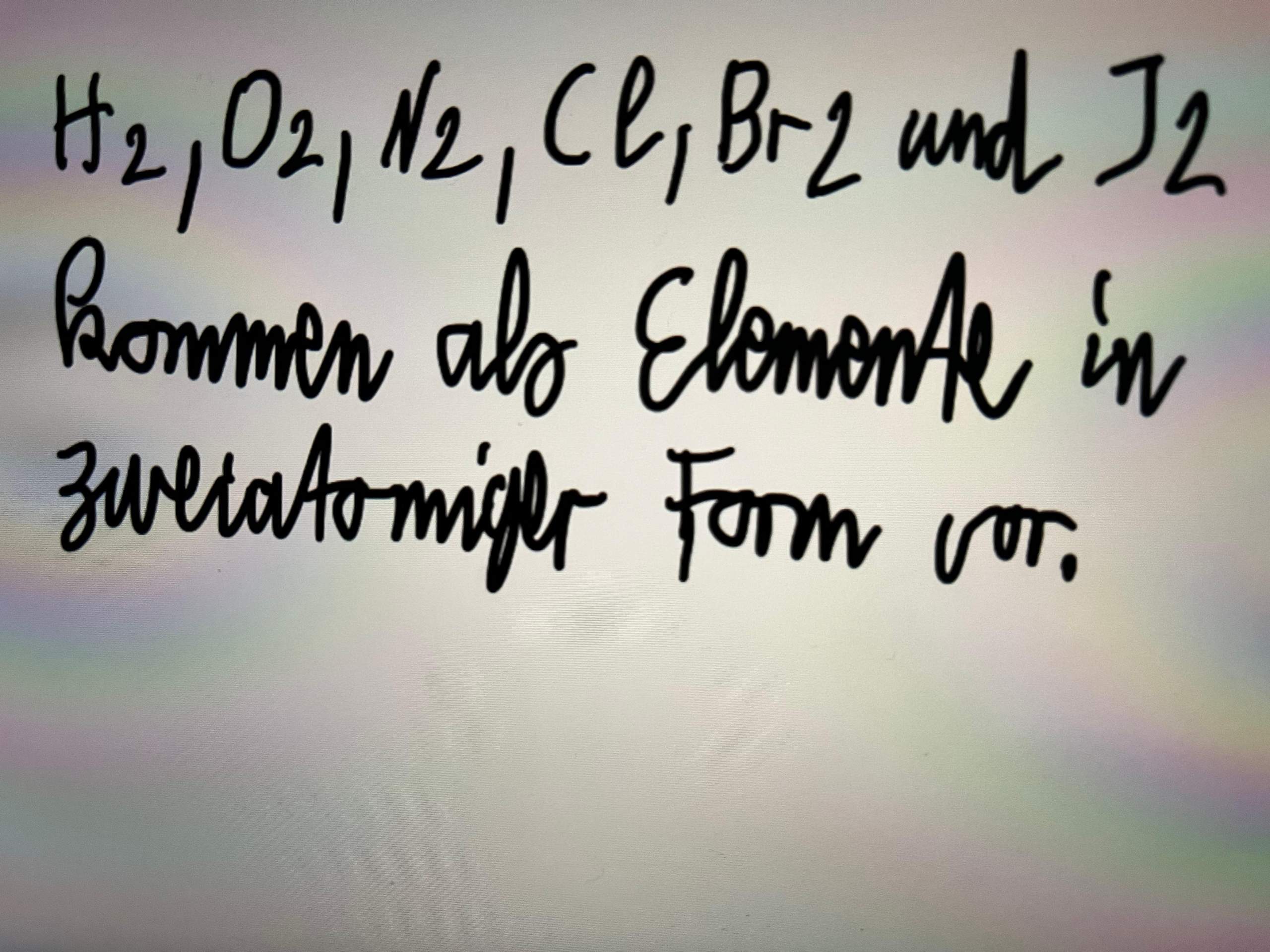 Faustregel für Elemente? (Atom)