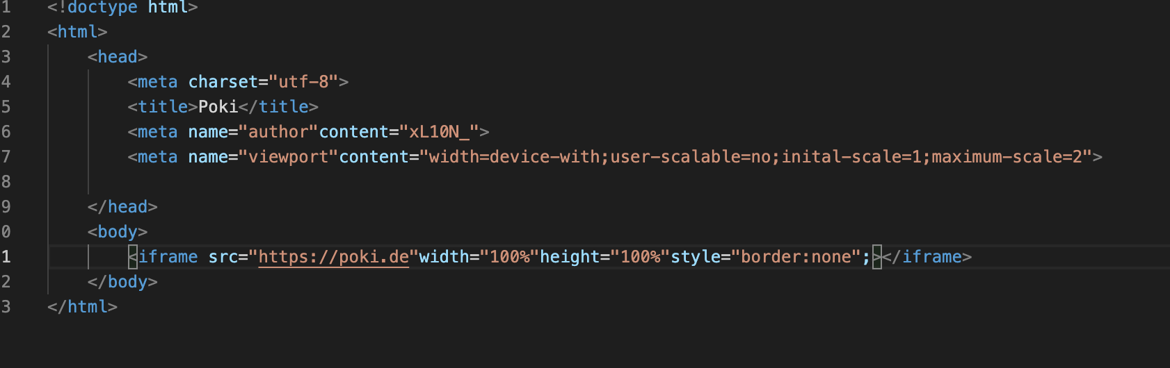 Fehler bei iframe (html)? (Computer, Webseite, programmieren)