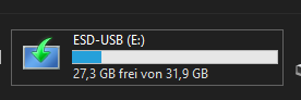 Festplatte Windows 10 USB-Stick? (Speicherplatz, externe Festplatte ...