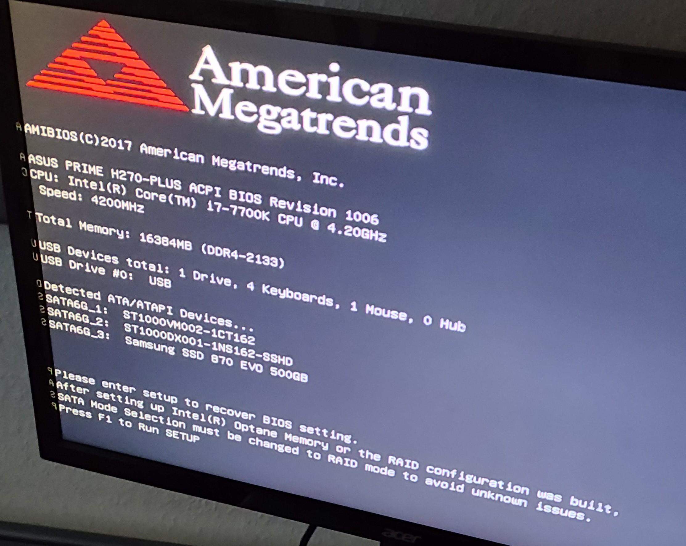 Festplatten werden als Tastaturen erkannt in einer Fehlermeldung. Was ...