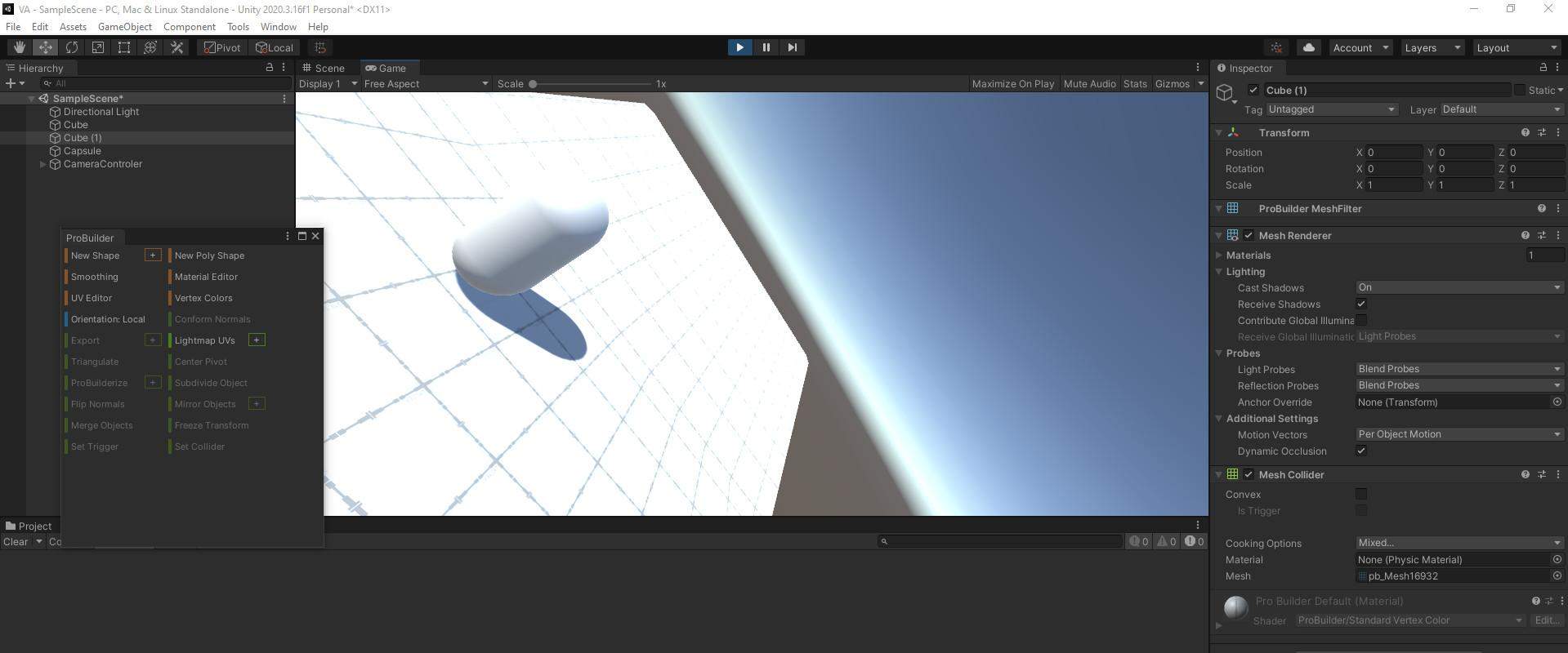Figur bewegt sich nicht aber Kamera (Unity)? (programmieren)