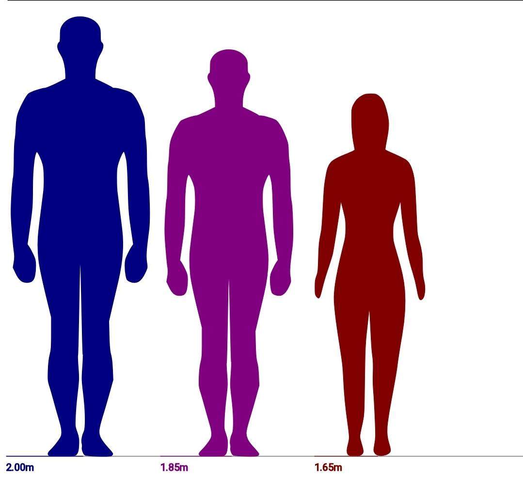 Findet ihr 2 Meter eine gute Körpergröße als Mann? (Frauen, Männer ...