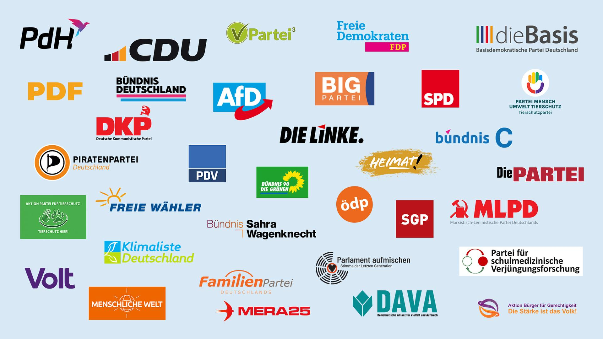 Findet ihr die Parteien-Vielfalt in Deutschland ausreichend? (Recht ...