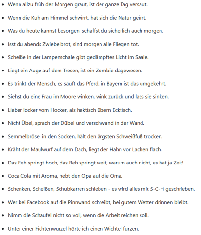 Findet ihr die Reime lustig? (Menschen, lachen)