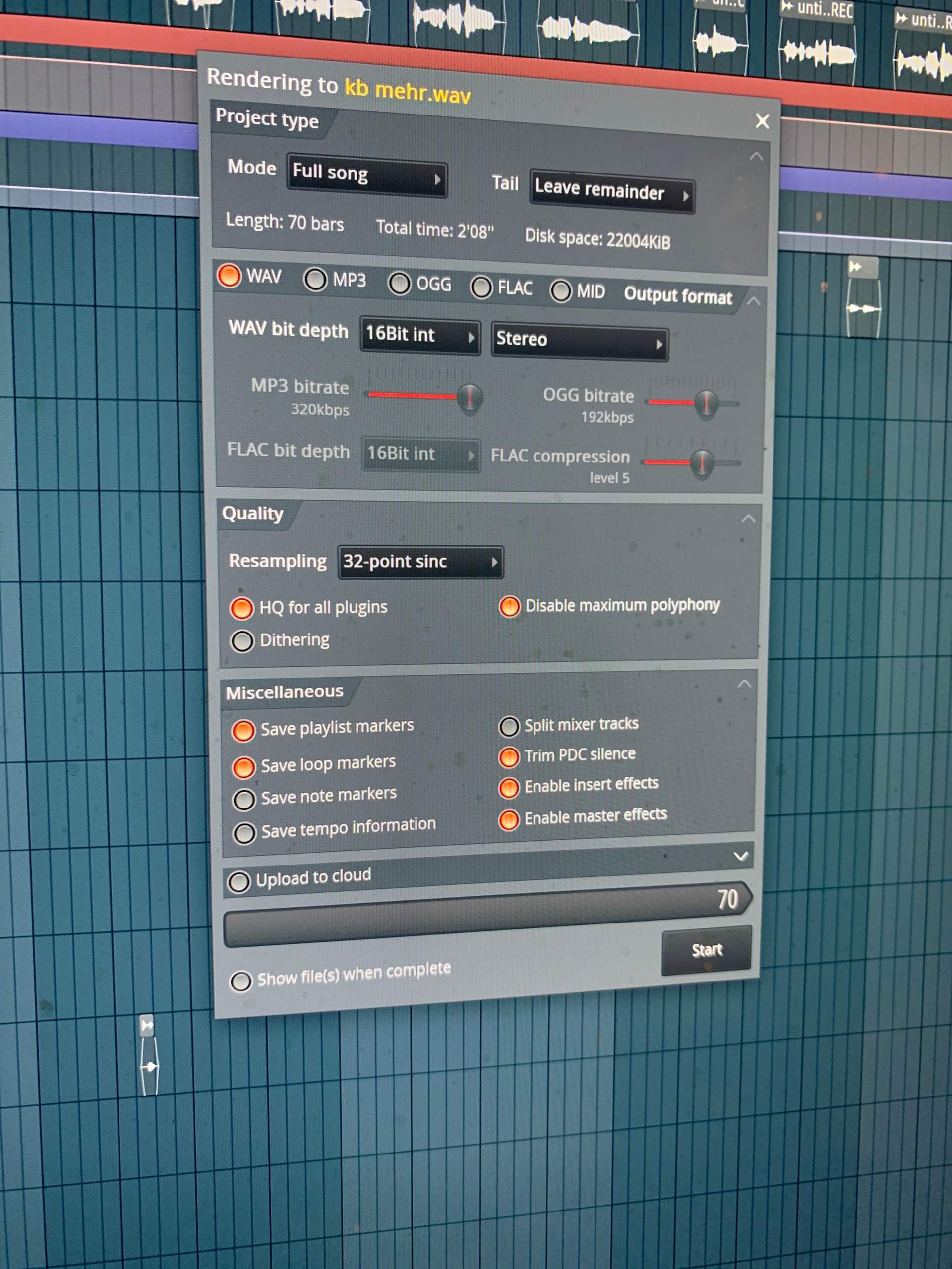 Fl studio exportfehler? (Computer, Technik, Musik)