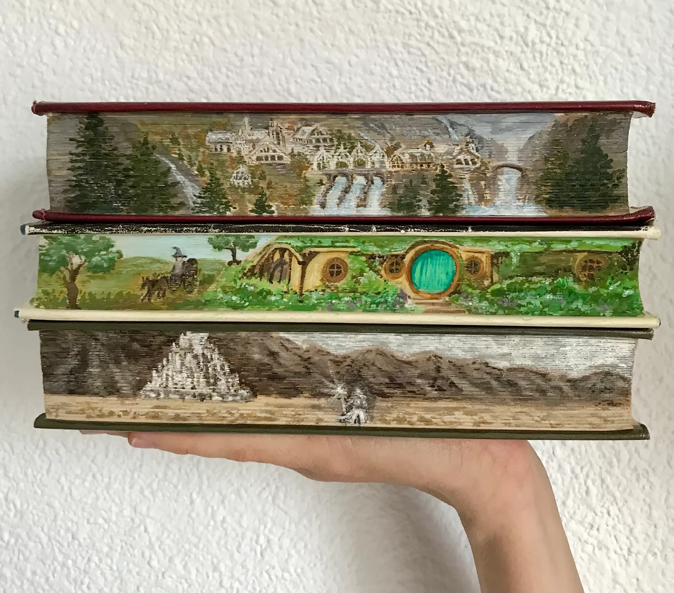 Fore Edge Painting- Buchkante kunstvoll bemalen? (Buch, Kunst, Literatur)