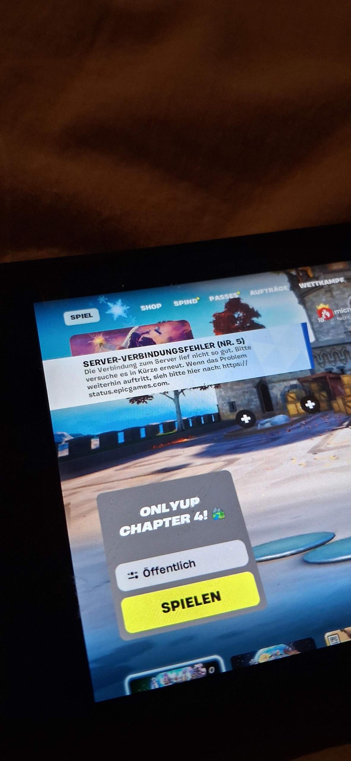 Fortnite? (Nintendo Switch, Epic Games)