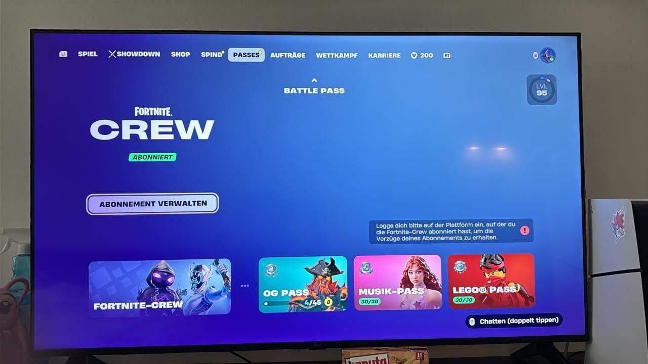 Fortnite Crew? (PlayStation 5)
