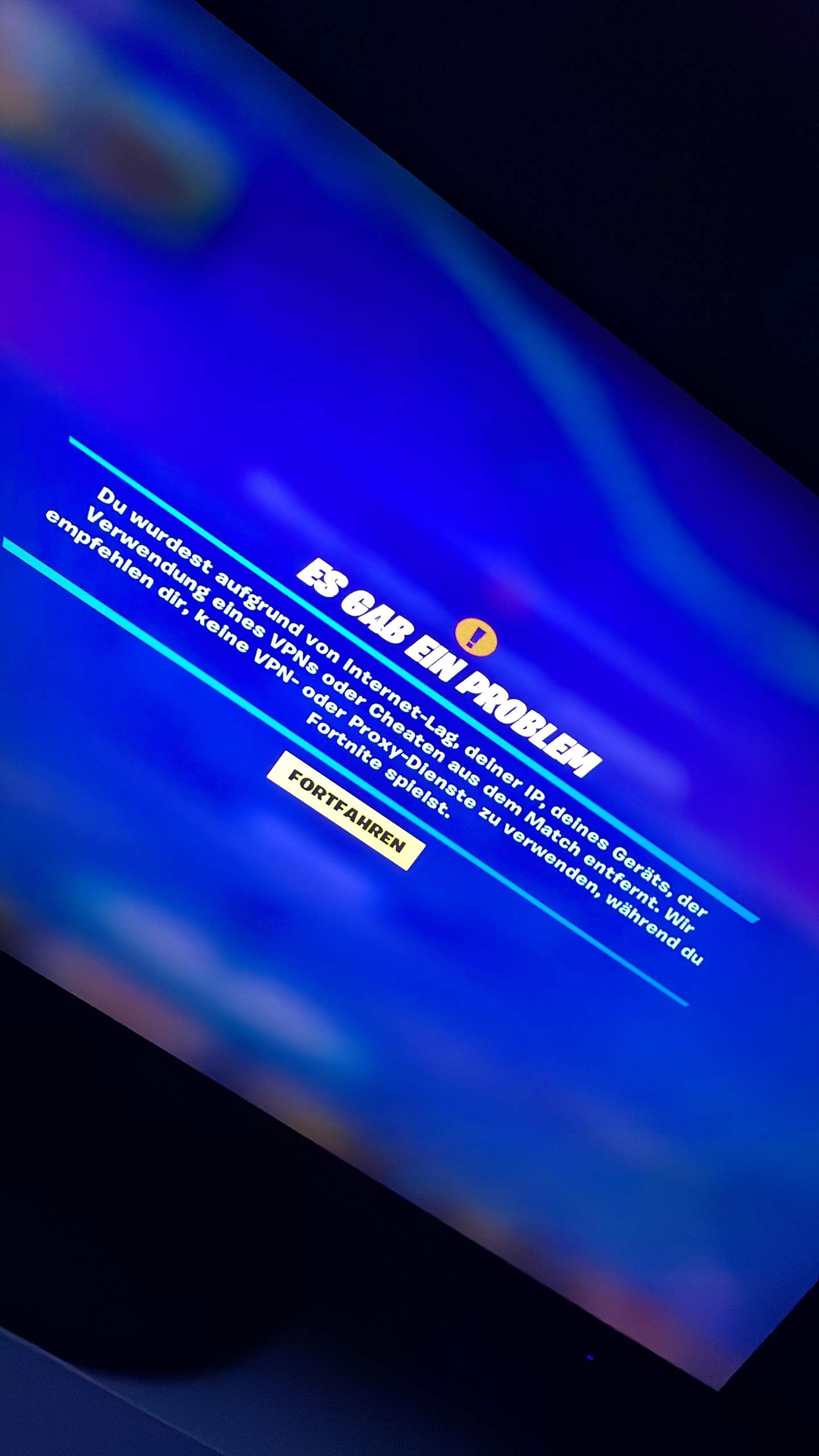 Fortnite sperre ohne Grund? (Epic Games) Fortnite sperre ohne Grund? (Epic Games)