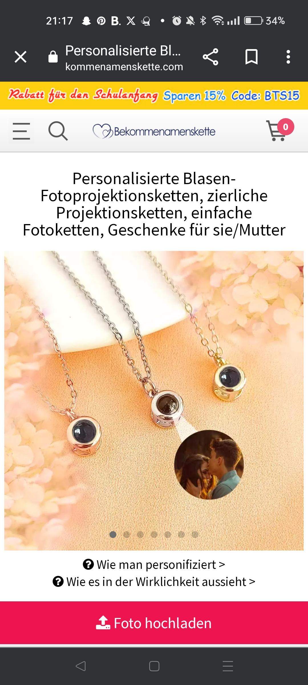 Foto Anhänger für Pandora Armband? (Frauen, Schmuck, Silber)
