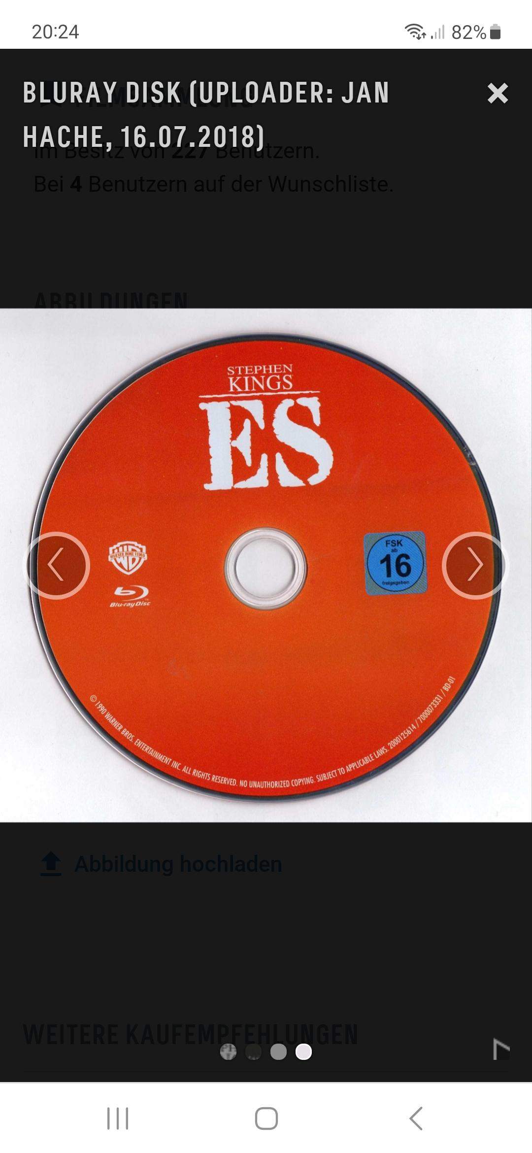 Frage stephenking es 1990? (Horror, DVD, FSK)