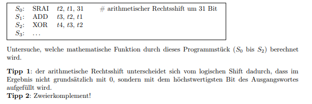 Frage zu Assembly Funktion? (Computer, Informatik, Assembler)