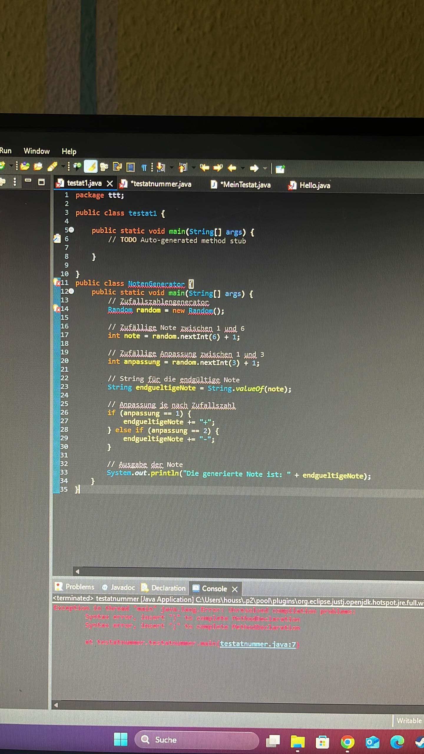 Frage zum Code? (Computer, Software, programmieren)