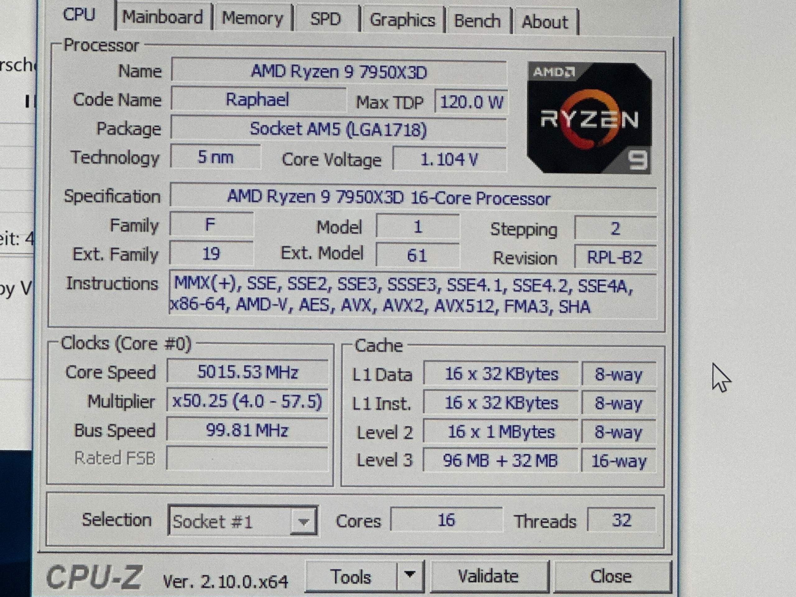 Frage zum Ryzon 9 7950 x3d? (Gaming PC, CPU, Prozessor)