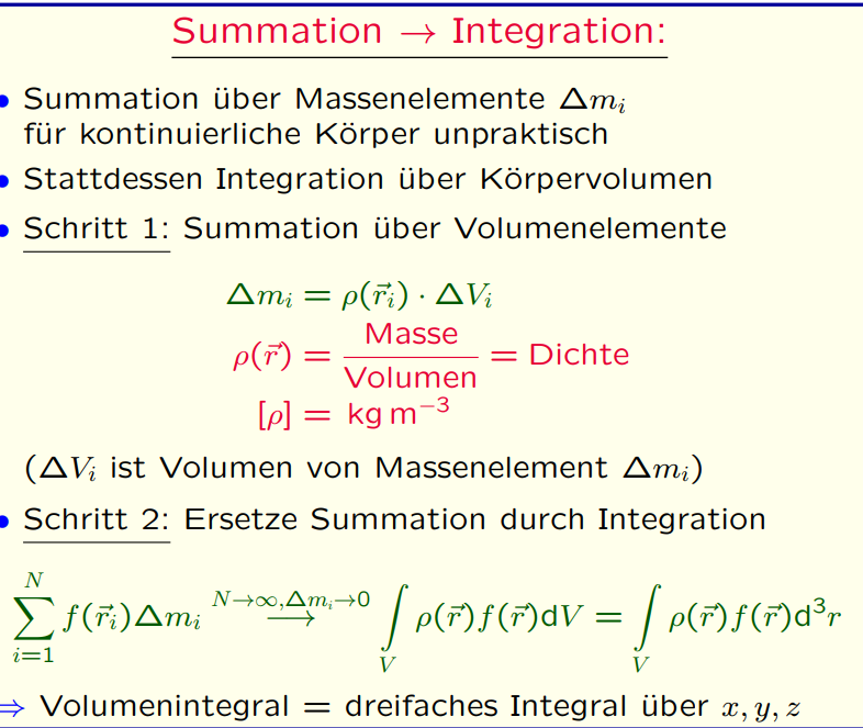 Frage zum Volumenintegral (Physik)? (Mathematik, Integration)
