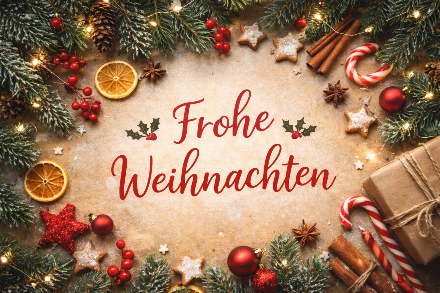 Frohe Weihnacht Euch Allen