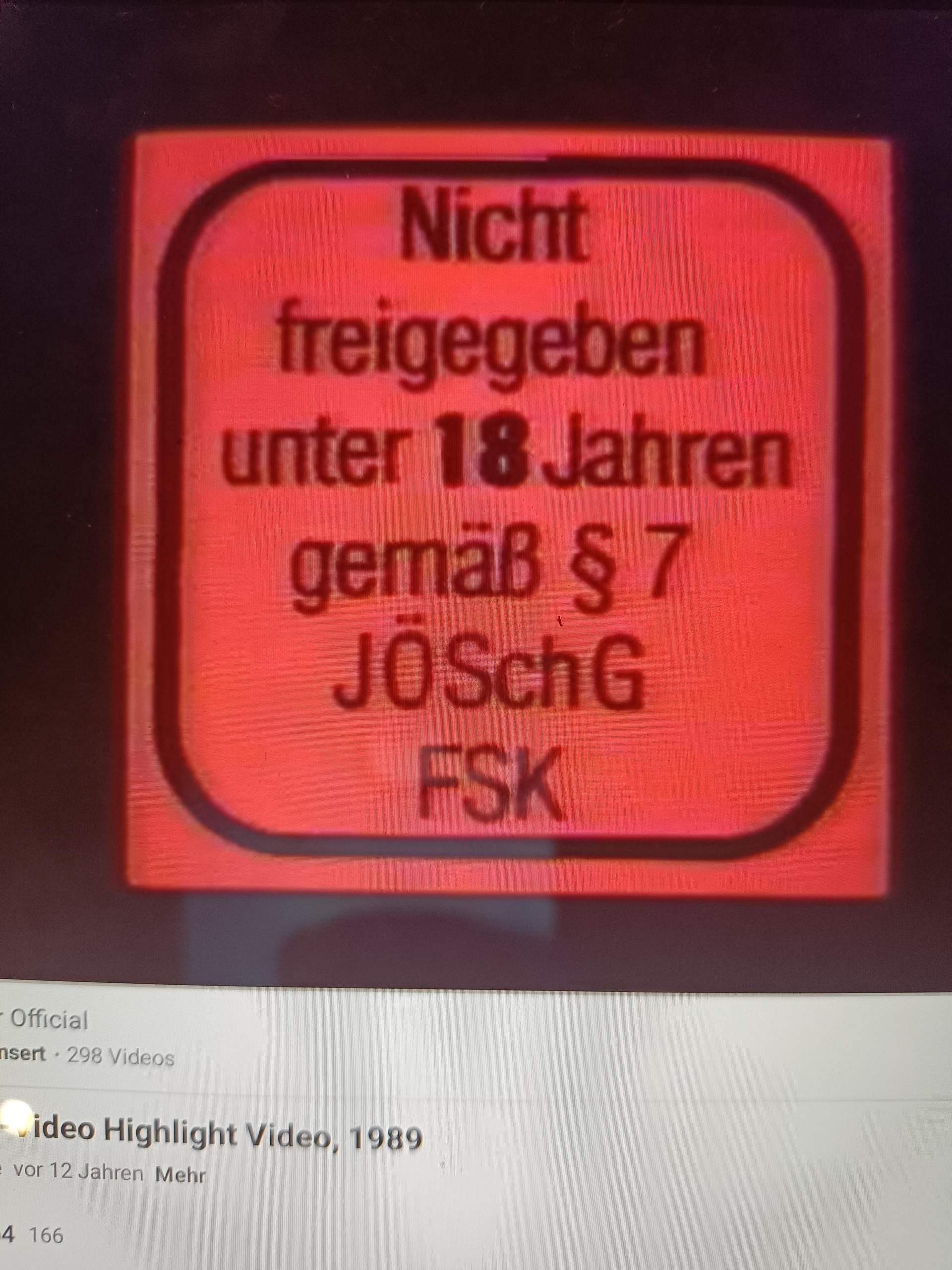 FSK ab 18? (Kino, DVD, Jugendschutz)