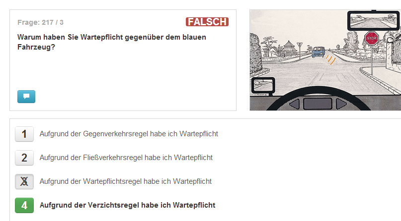 Führerschein Vorrang? Verzichtsregel? BITTE BILDER BEACHTEN! (Auto ...