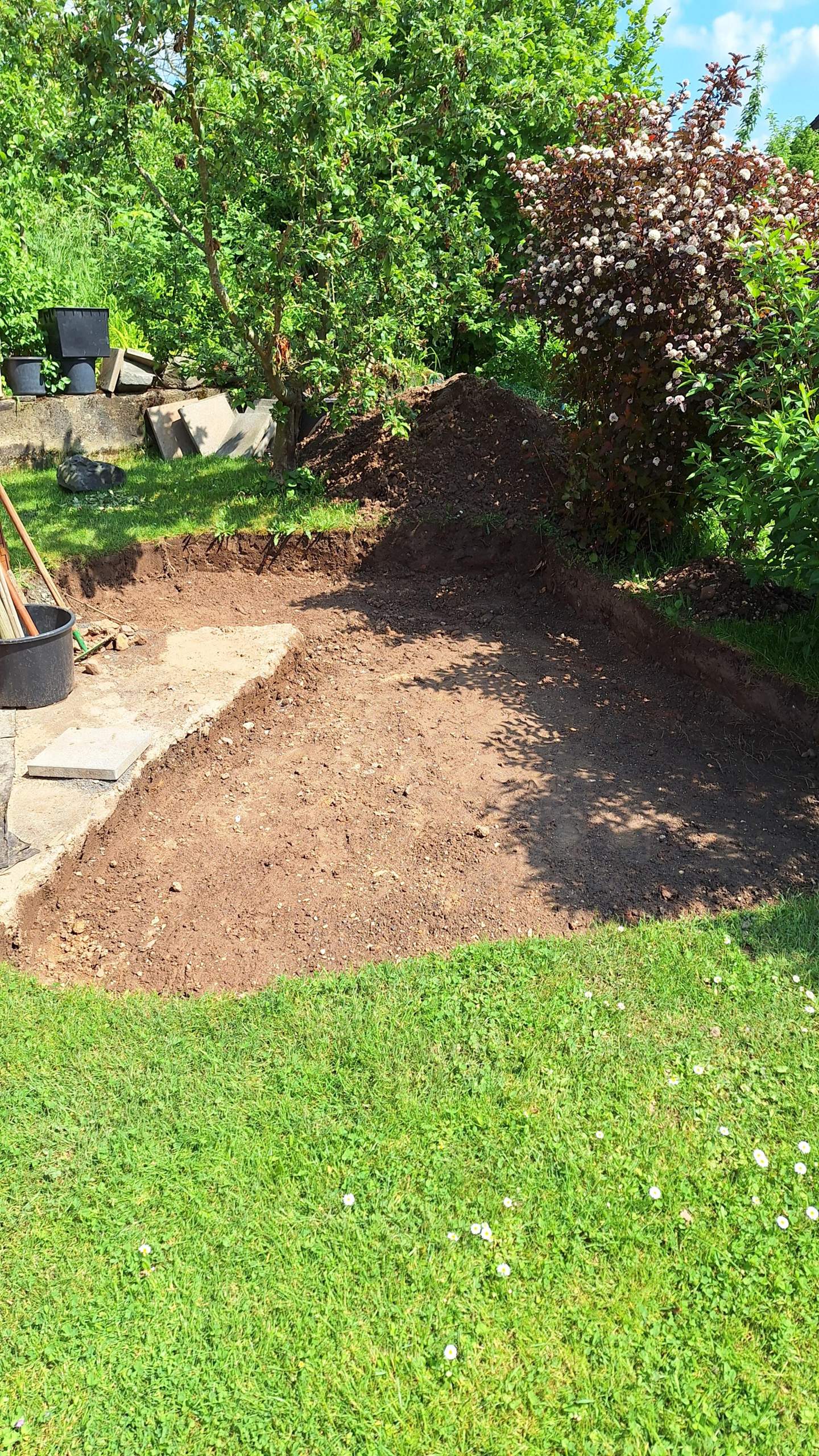 Fundament erstellen? (Haus, Garten, Handwerk)