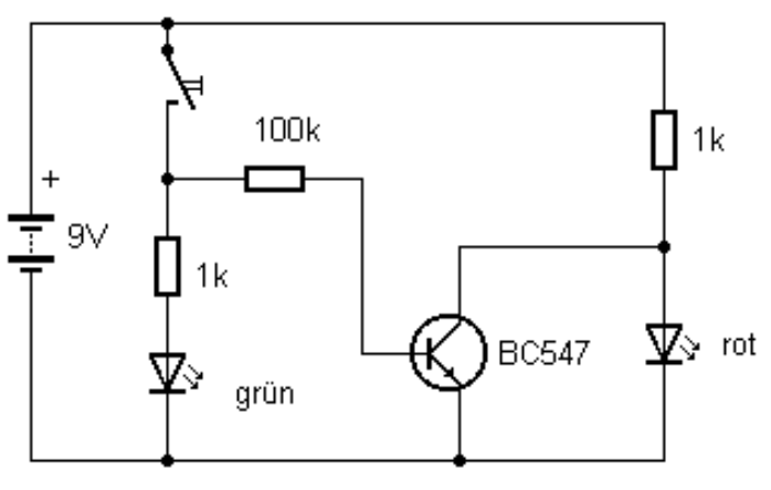 Funktionsweise eines Transistors von einer Abbildung erklären? (Schule ...