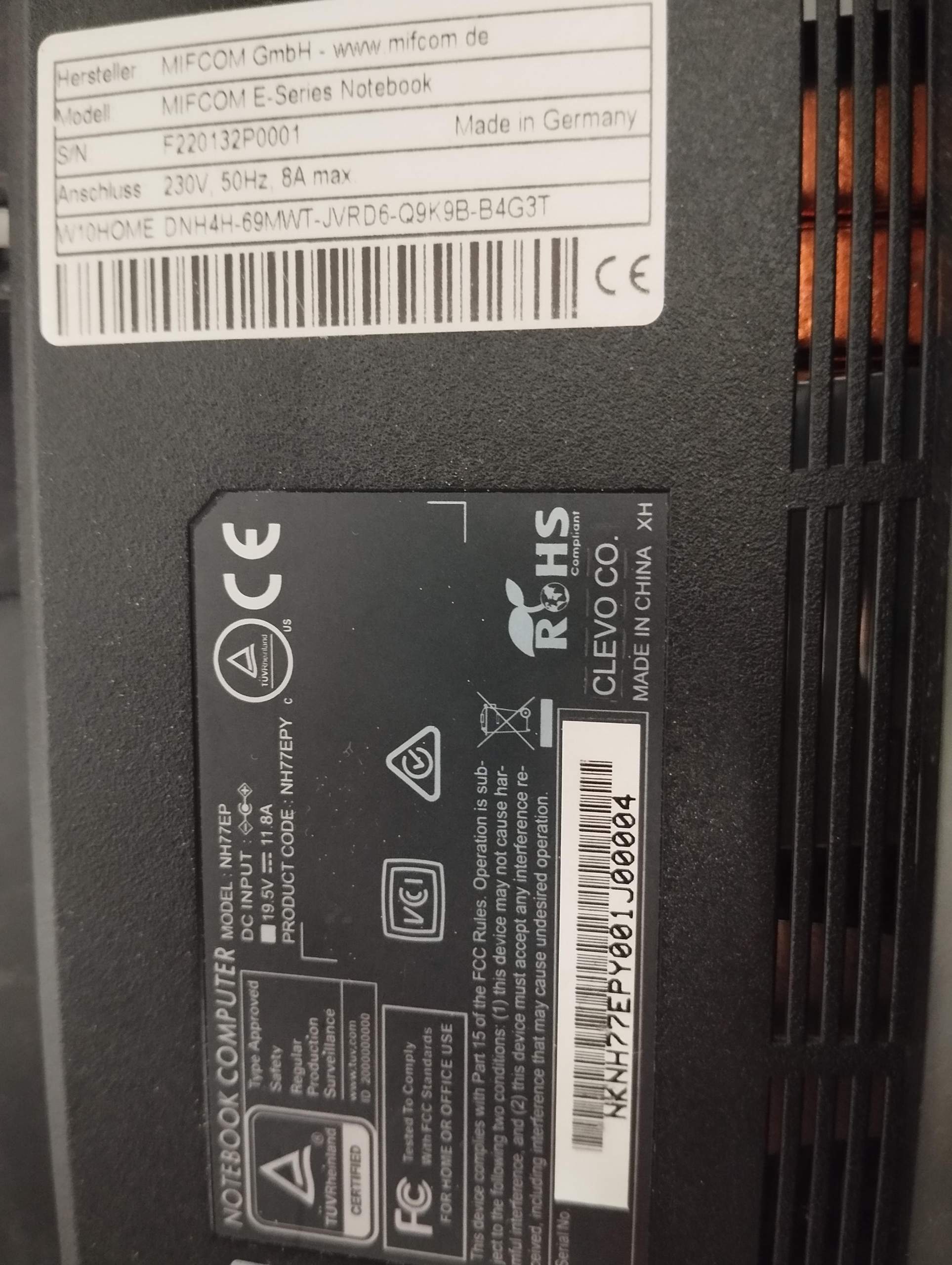 Gaming Notebook Fake? (Abzocker)