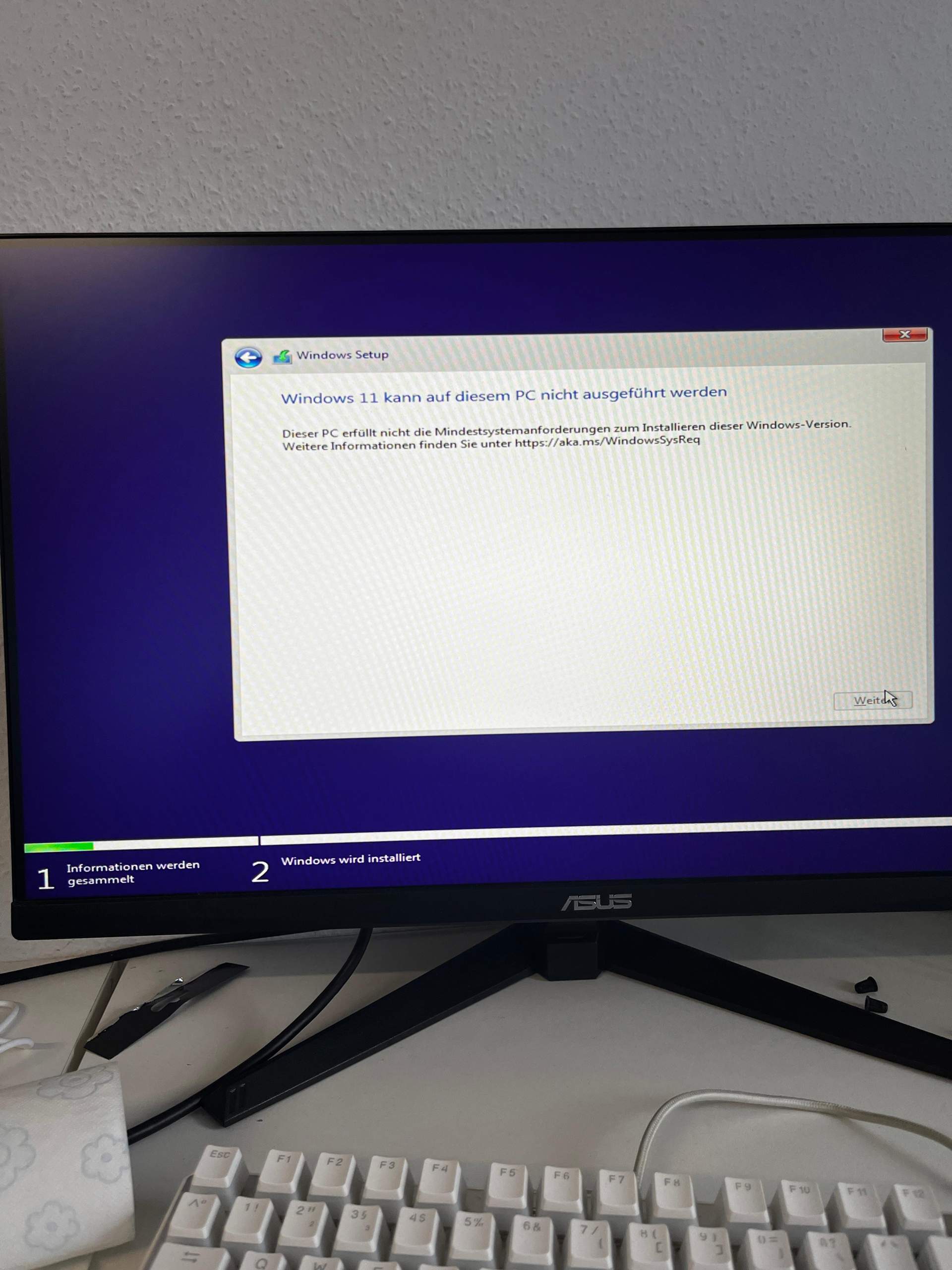 Gaming pc windows Fehlermeldung? (zusammenbauen Computer) Gaming pc windows Fehlermeldung? (zusammenbauen Computer)