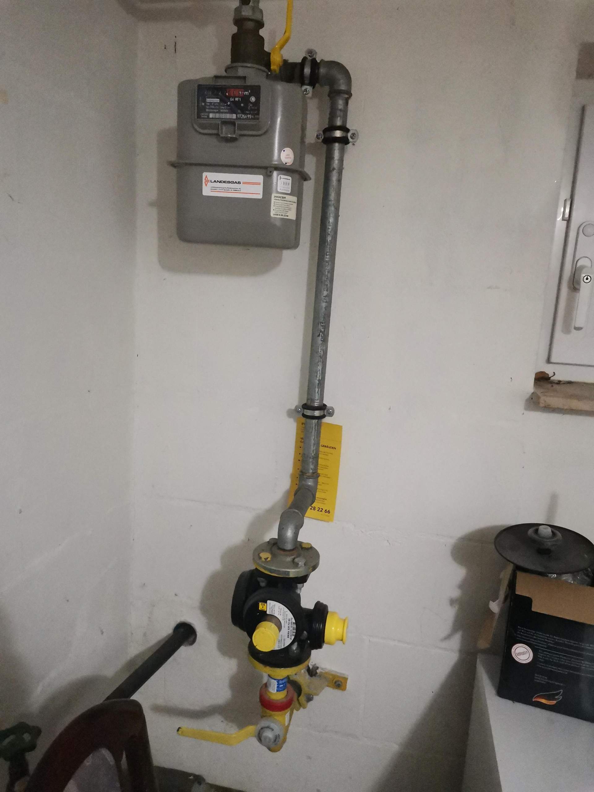 Gasleitung hilfe bitte? (Allgemeinwissen, Heizung, Gas)