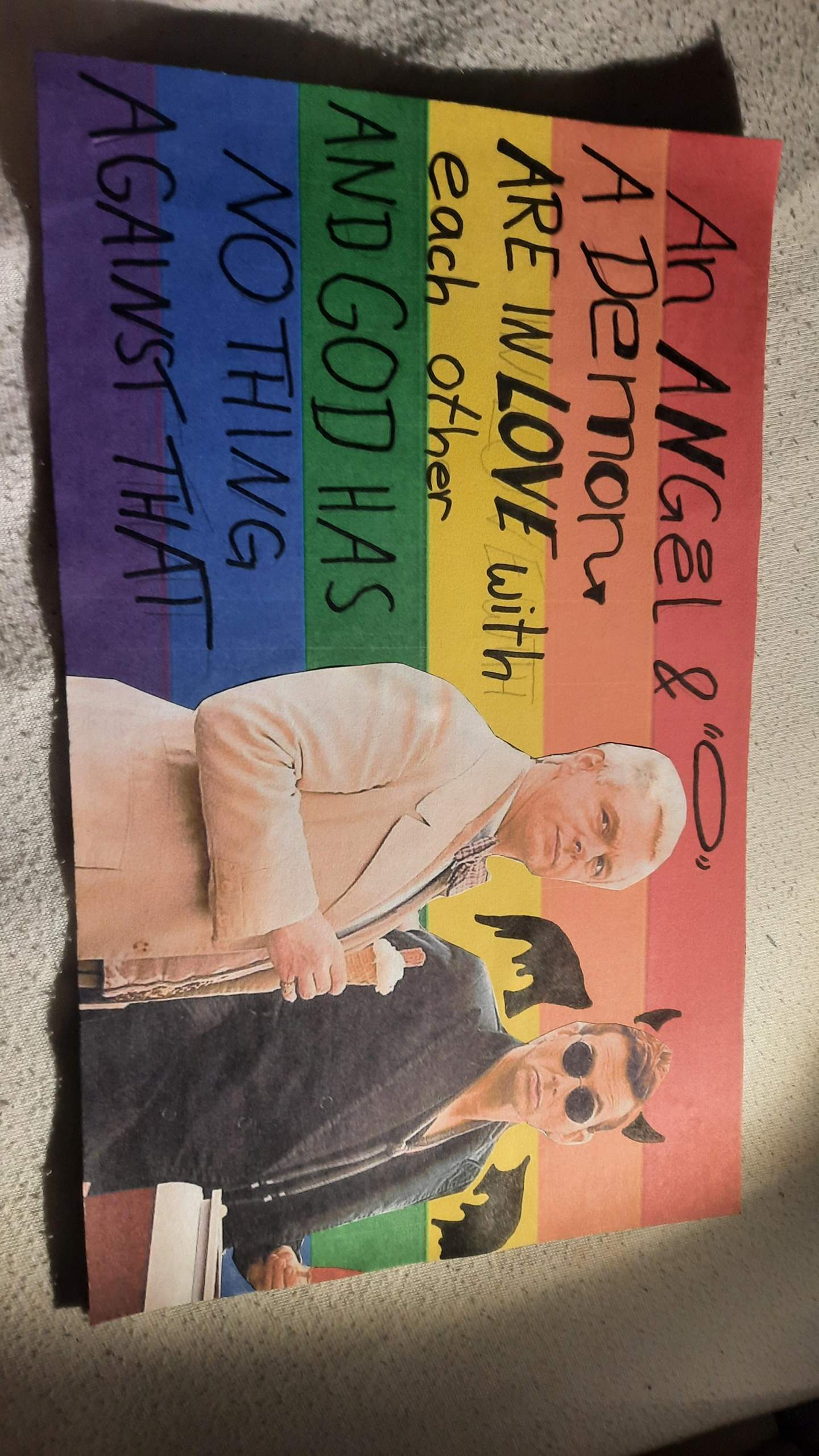 Gefällt euch diese CSD Schild idee? Homophobie commentare könnt ihr ...