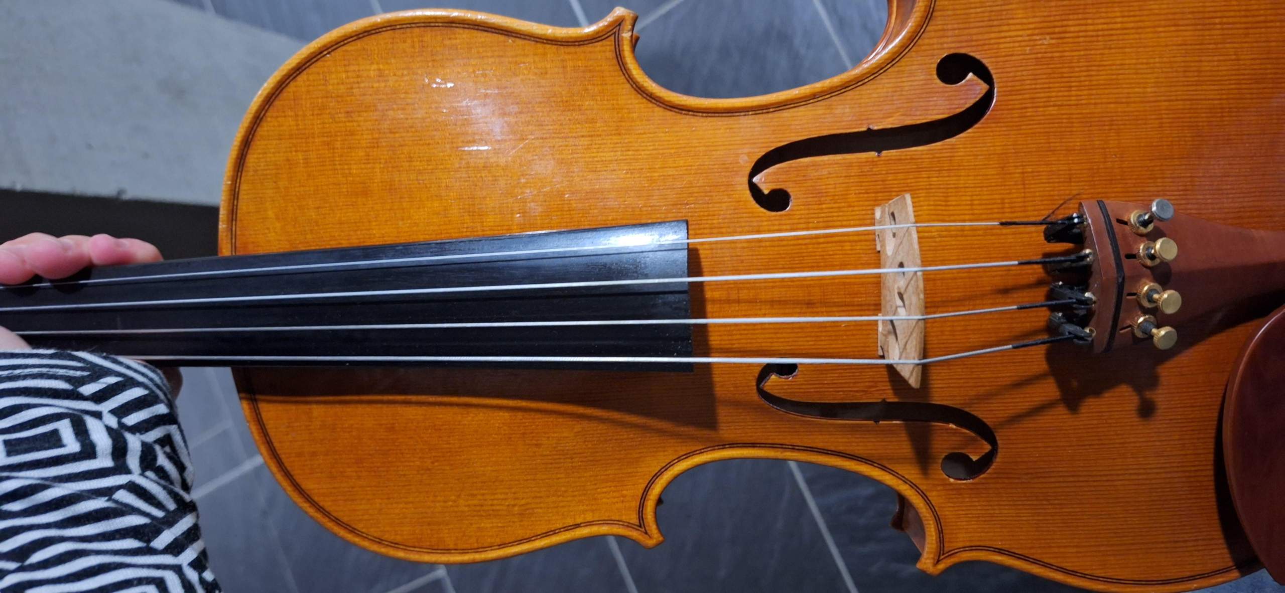 Geige richtig putzen? (Instrument)