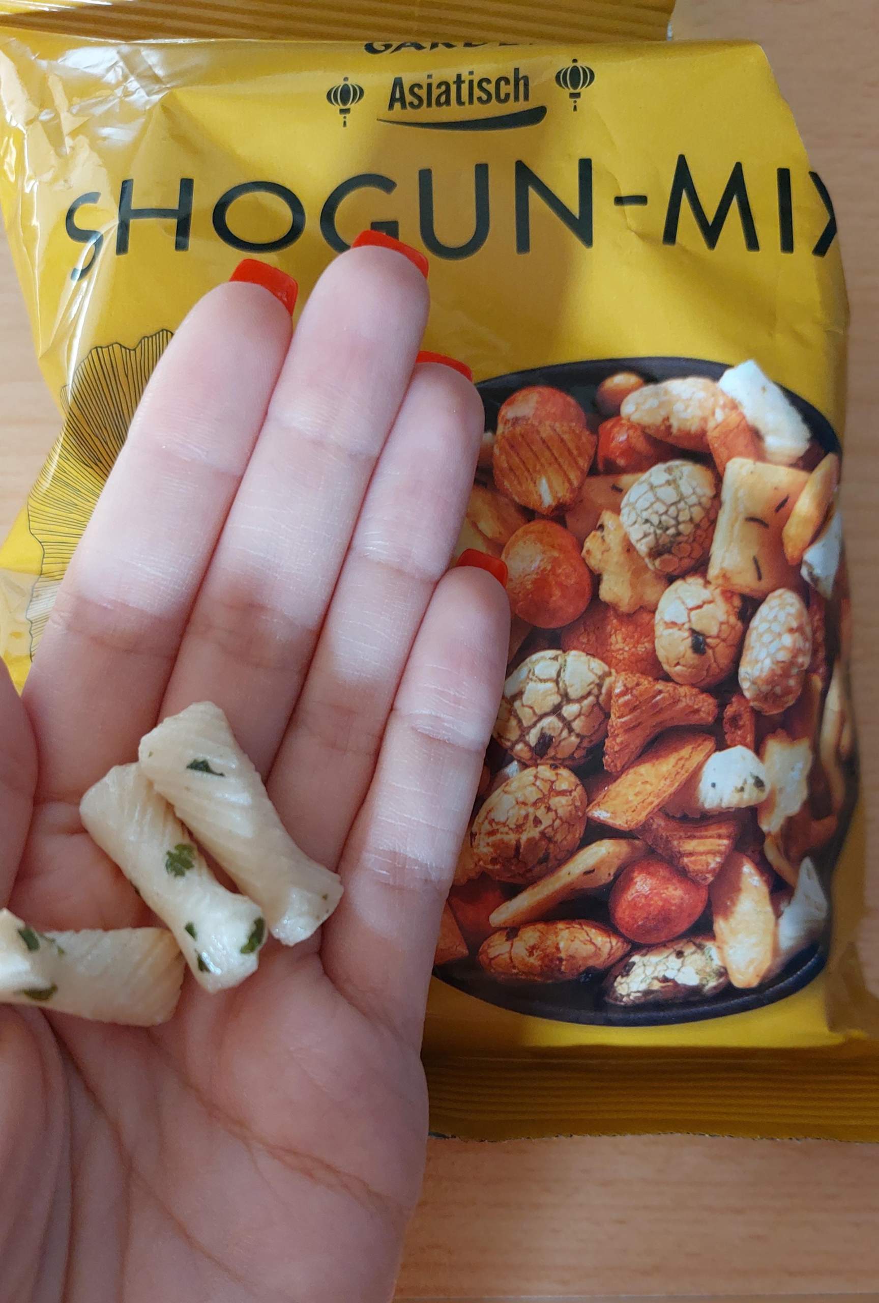 Geisha Snack Reis Cracker? (Snacks, asiatisch, Sushi)