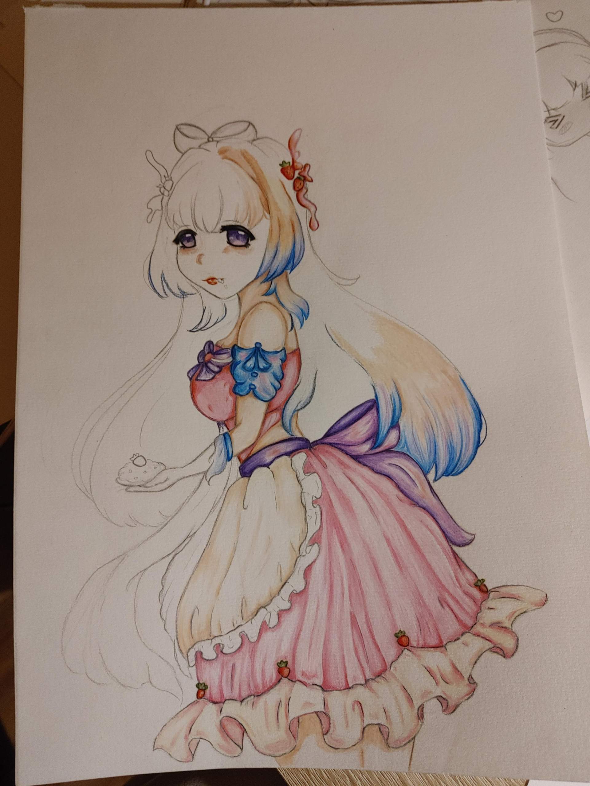 Genshin impact Zeichnung? (Computer, Spiele und Gaming, malen)