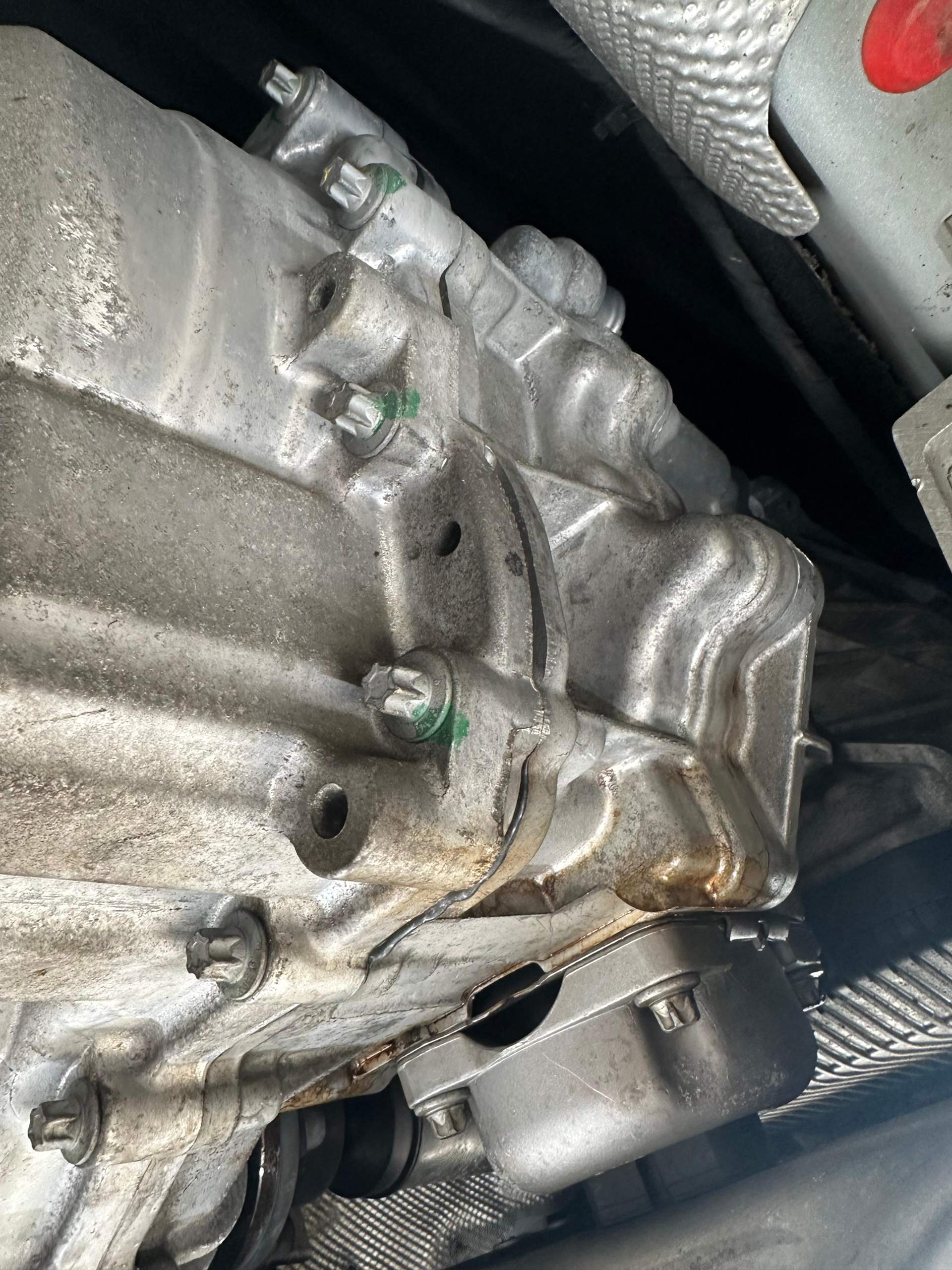 Auto Verliert Getriebeãl