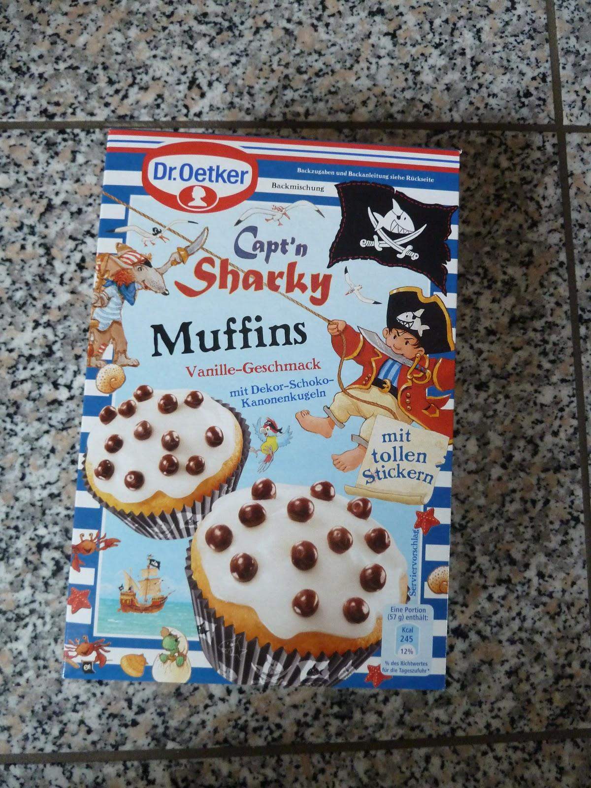 Gibt es die Dr. Oetker Capt`n Sharky Muffins noch? (Geburtstag, Party ...