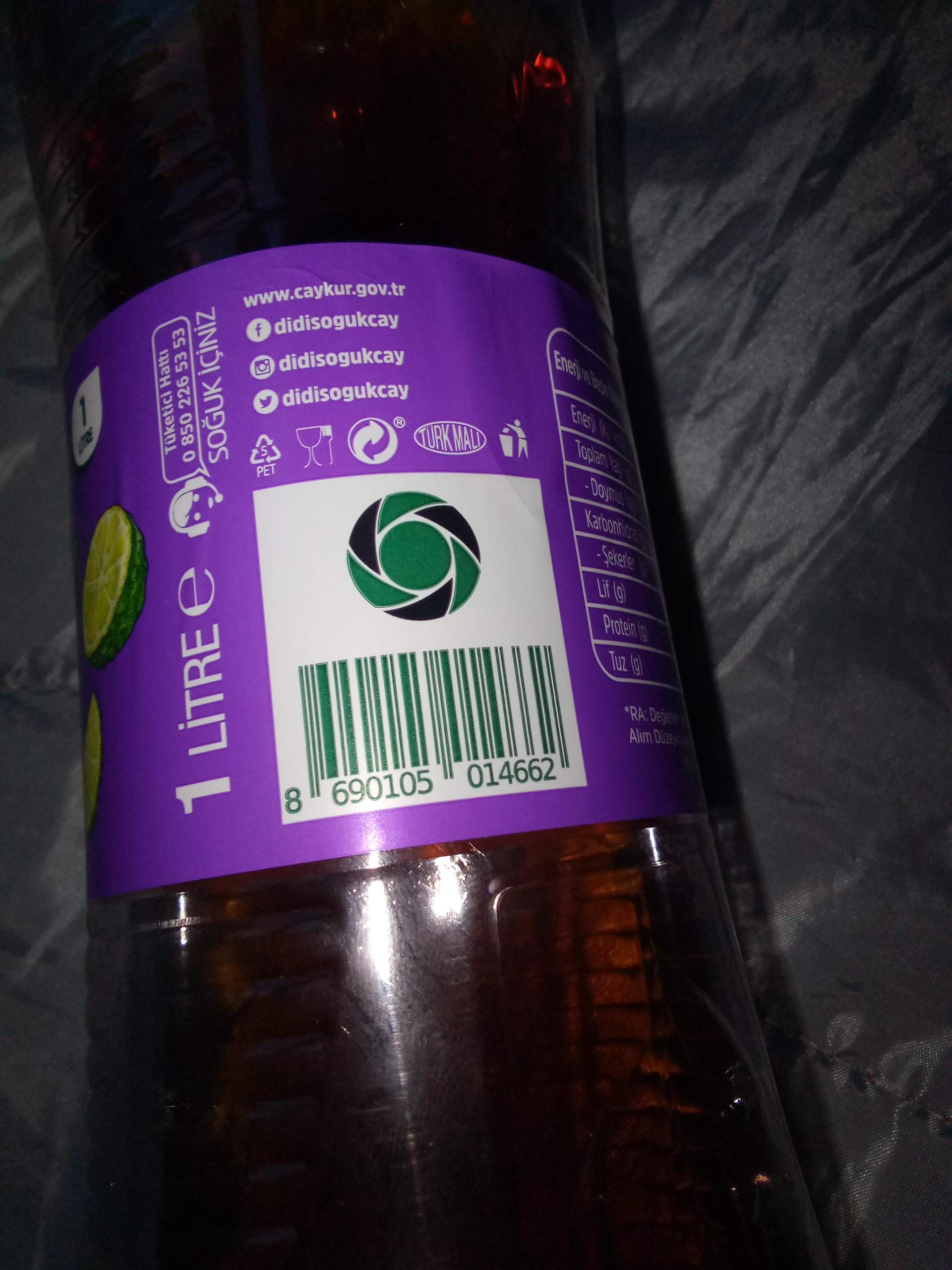 Gibt es Pfand in der Türkei bzw. ist das auf der Flasche ein ...