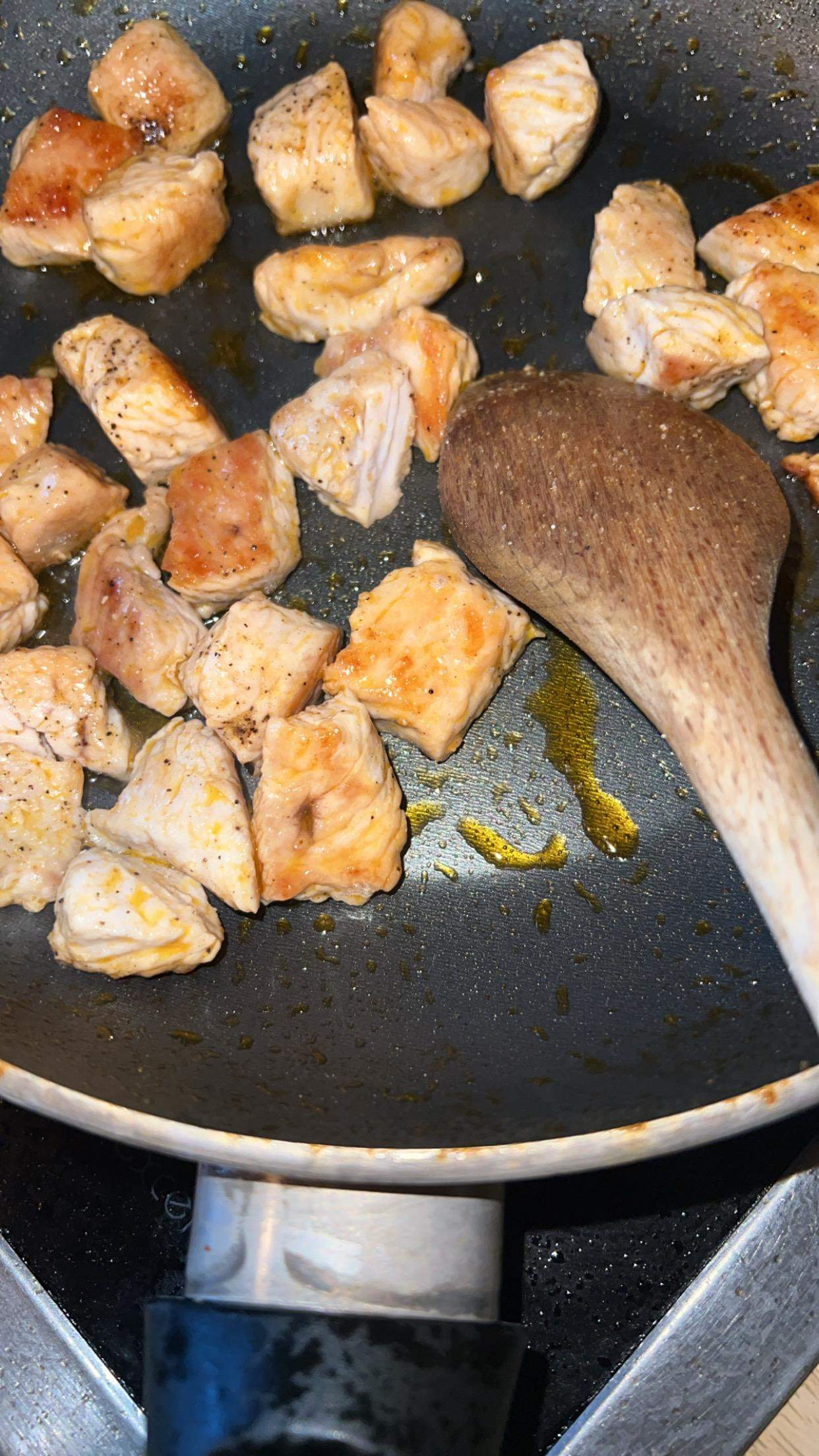 Giftig oder normal? (Öl, braten, Orange)