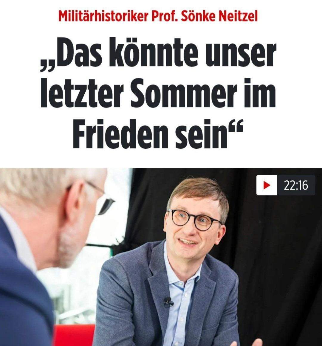 Glaubt ihr, dass dies der letzte Sommer in Frieden sein könnte? (Politik, Deutschland, Gesellschaft)