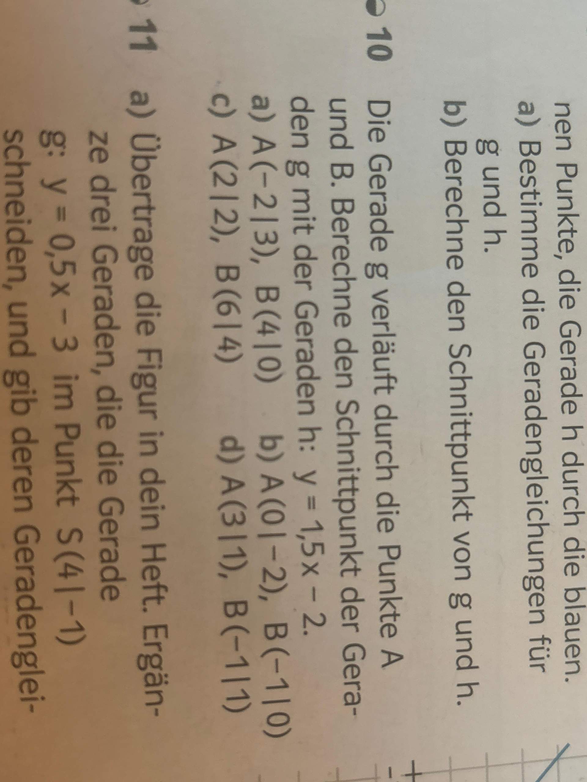 Gleichung geometrische Interpretation? (rechnen, Funktion, Gleichungen)