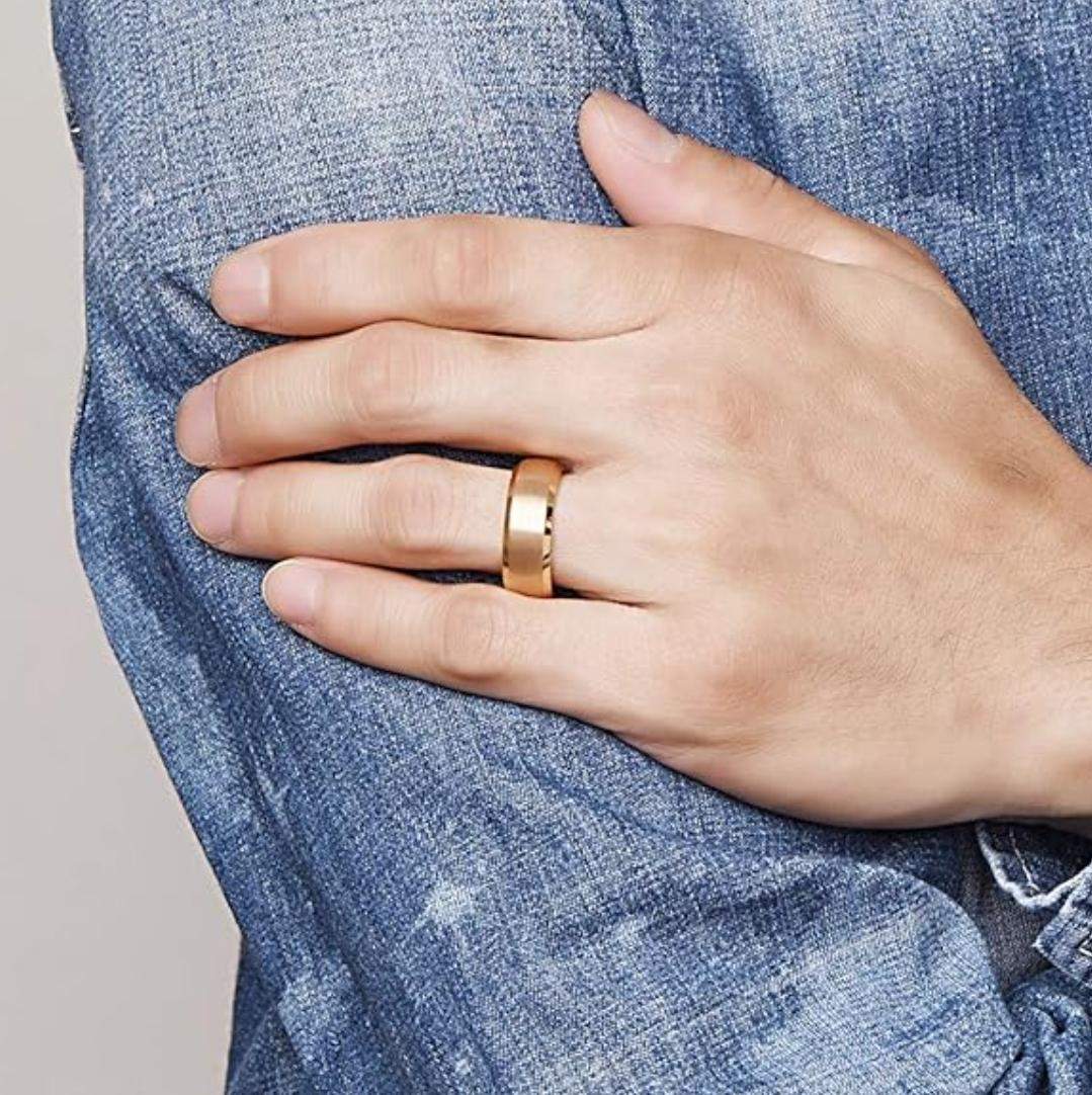 Goldene Ringe Fur Manner