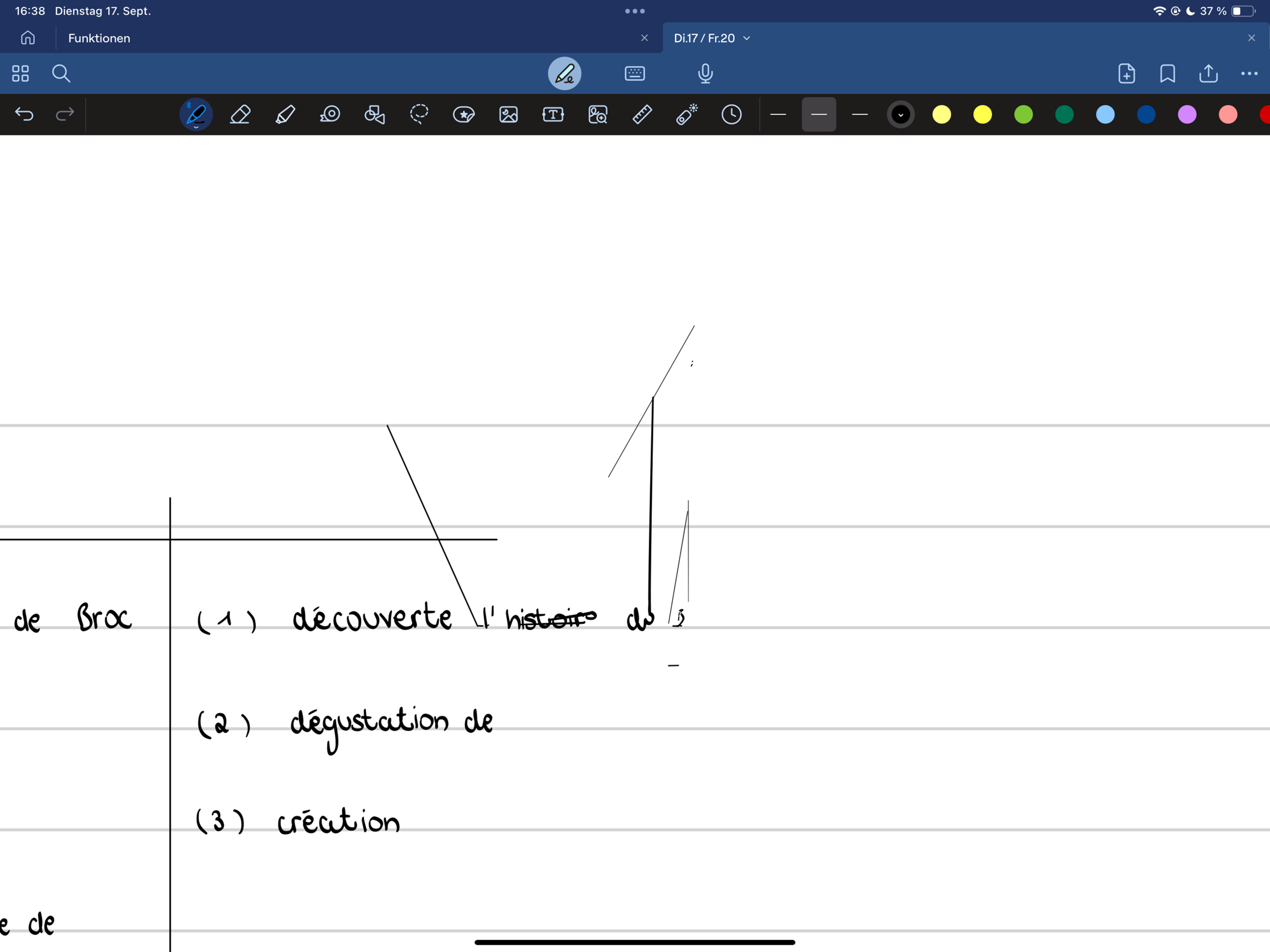 Goodnotes Problem? (Apple, iPad Pro)