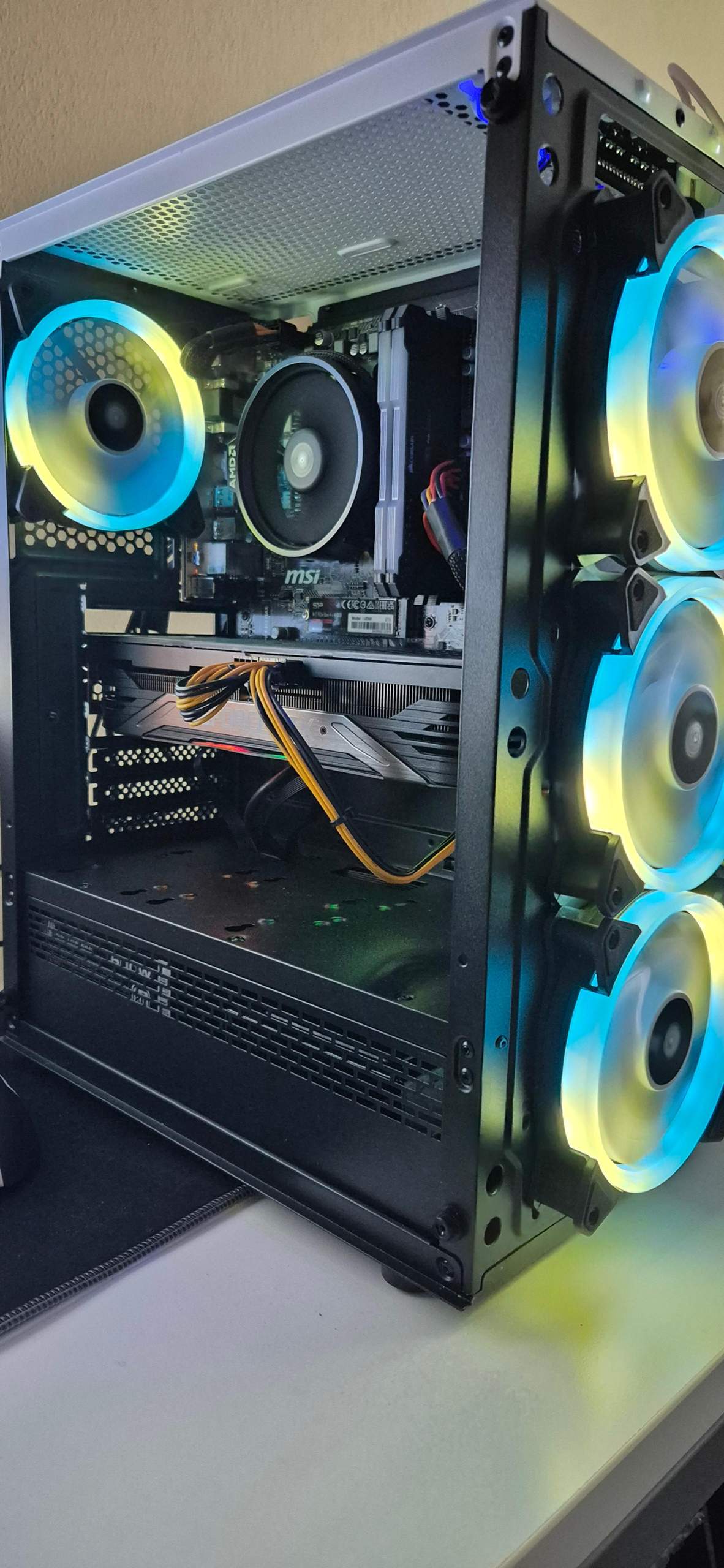 GPU Temperatur normal? (Gaming PC, Nvidia GeForce RTX, Airflow im PC)