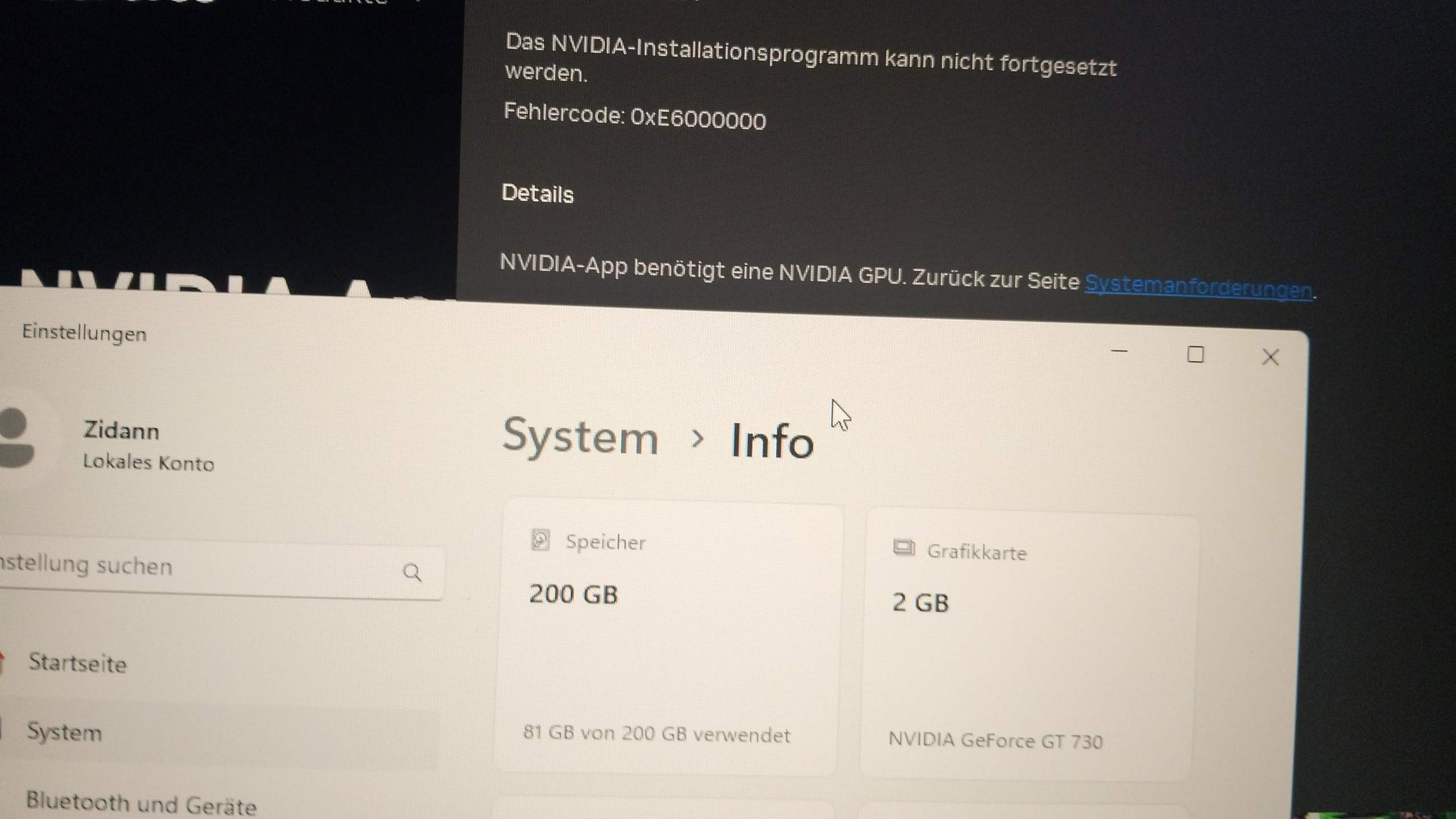 Grafiktreiber kann nicht installiert werden? (Treiber, GPU, Nvidia GeForce)